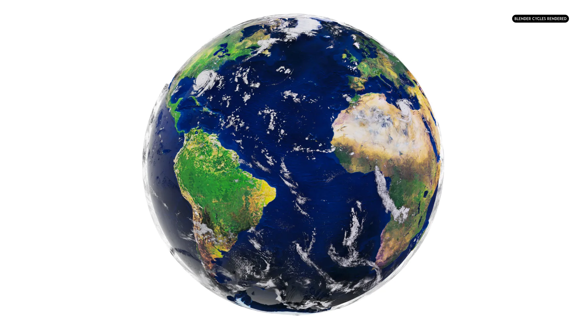 3D Globe Hyper Realistic - FlippedNormals