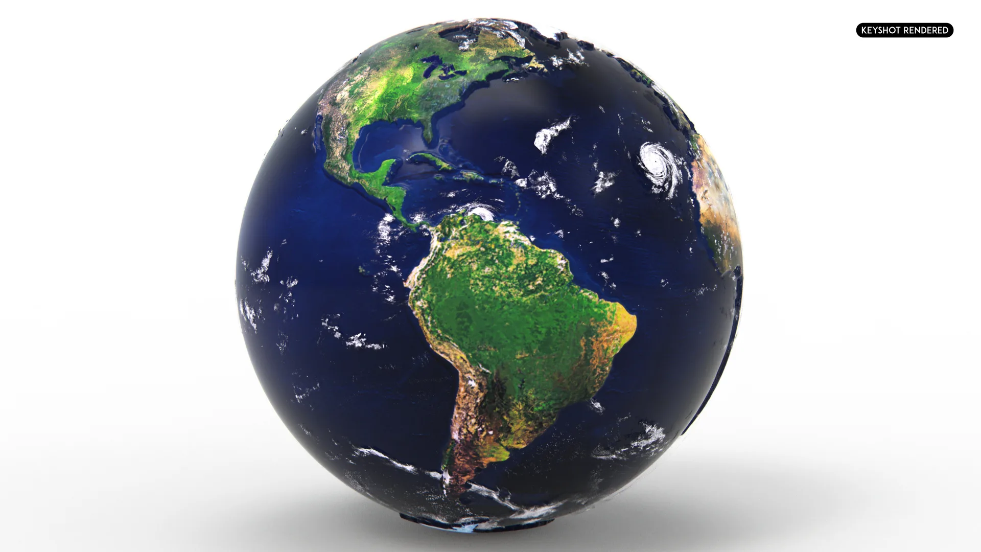 3D Globe Hyper Realistic - FlippedNormals