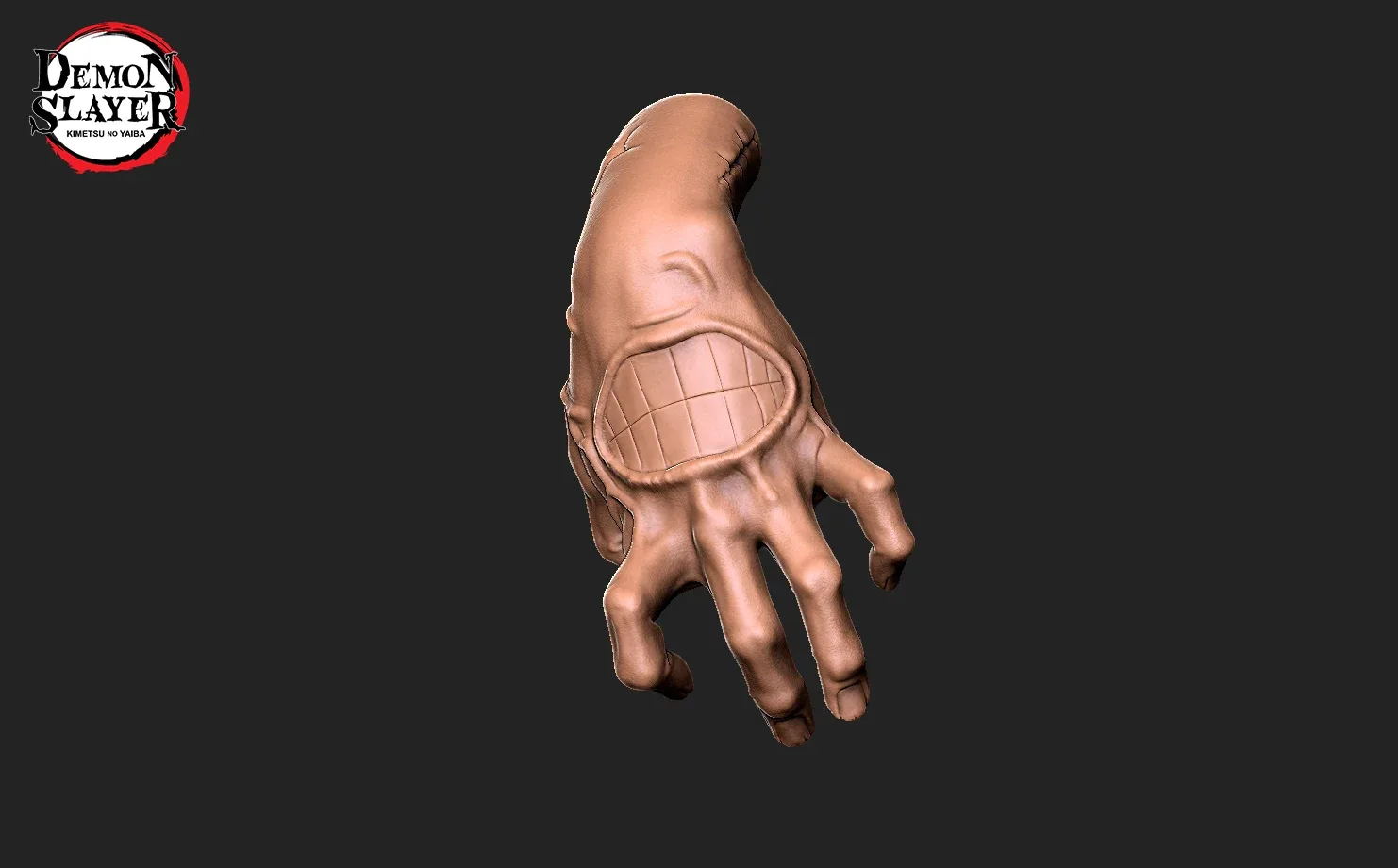 Enmu Hand Demon Slayer 3D Print - FlippedNormals