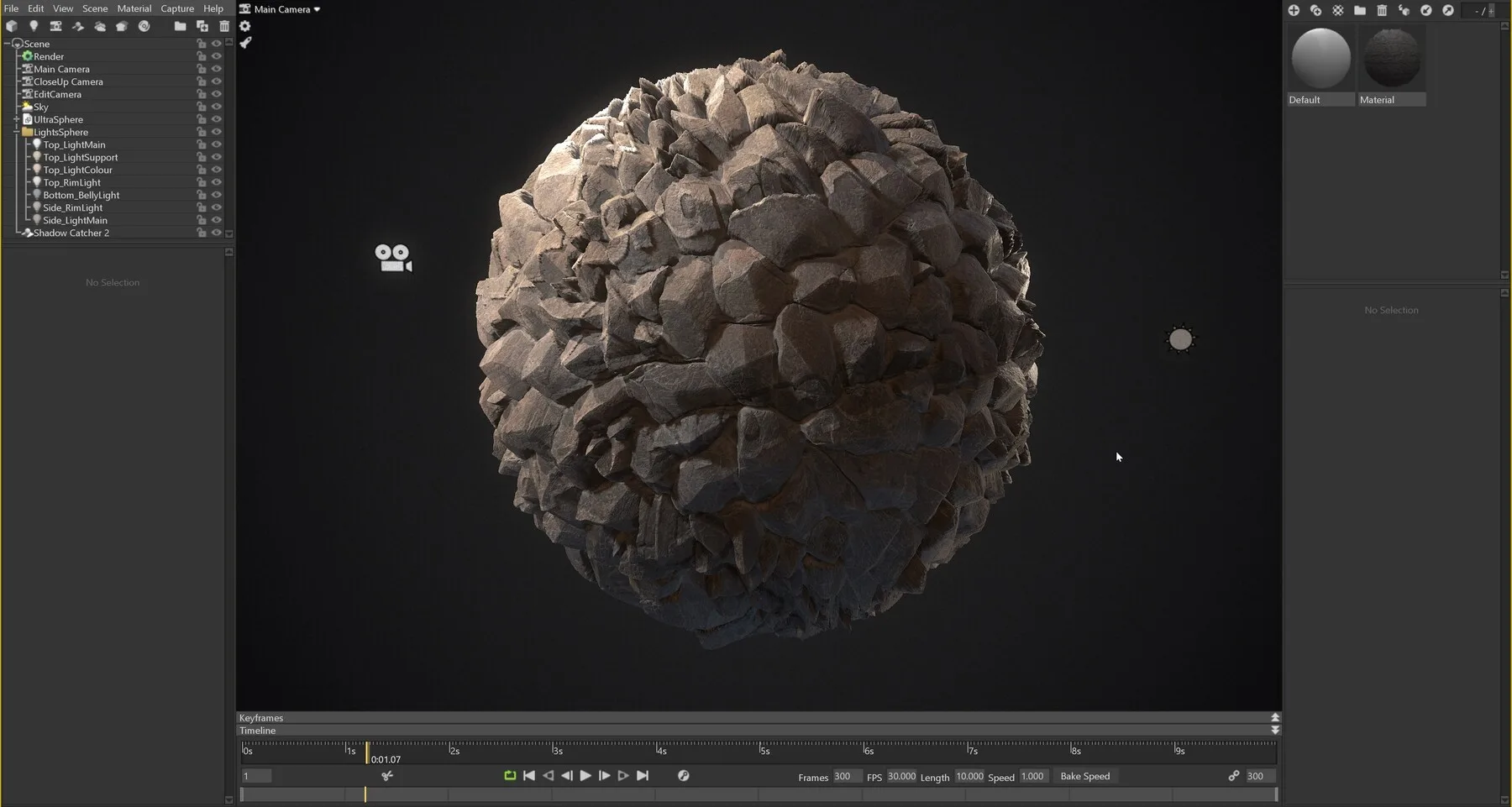 Marmoset Material-render scene - FlippedNormals