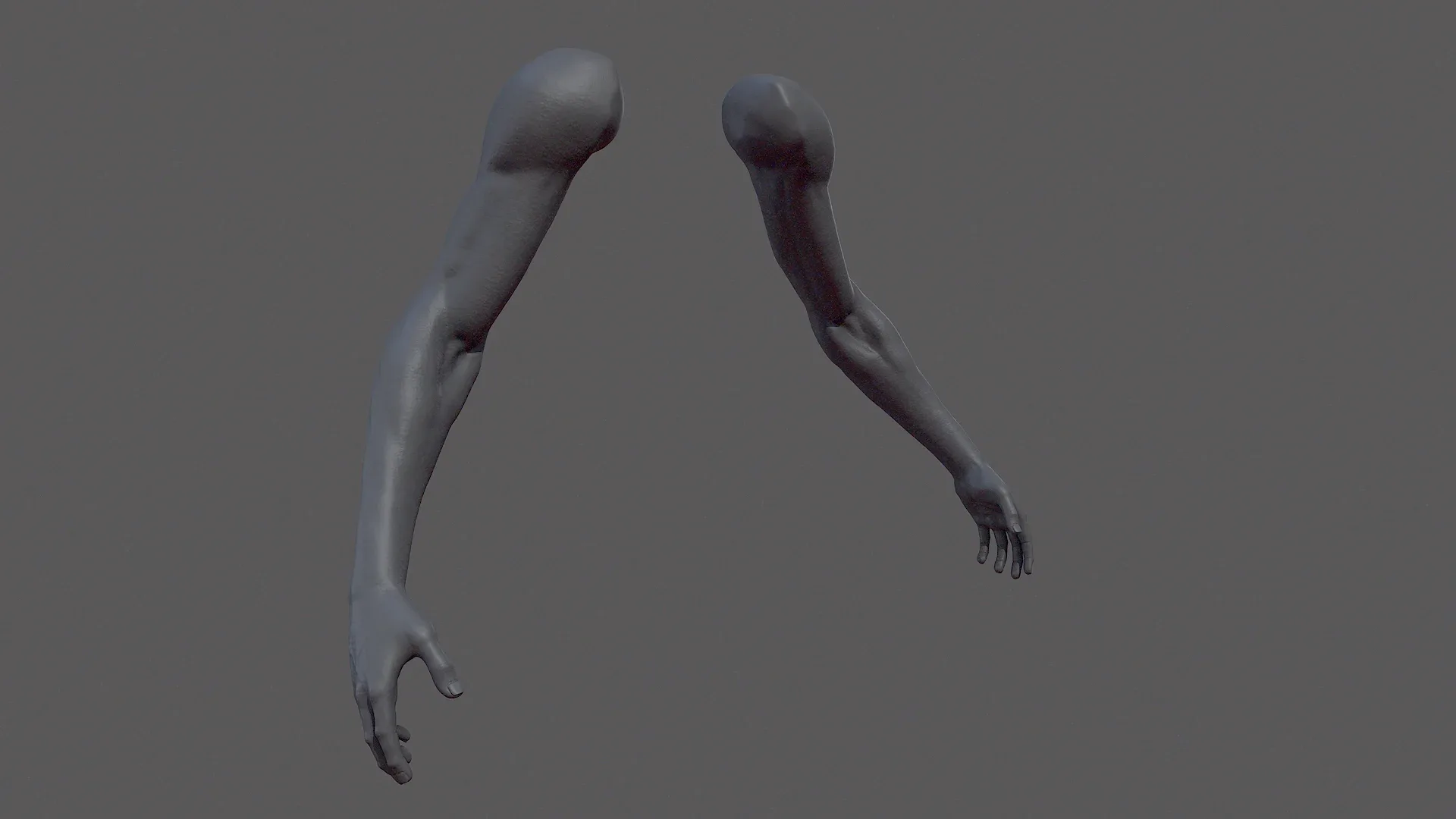 21 Demon Arms ZBrush IMM Kitbash - FlippedNormals