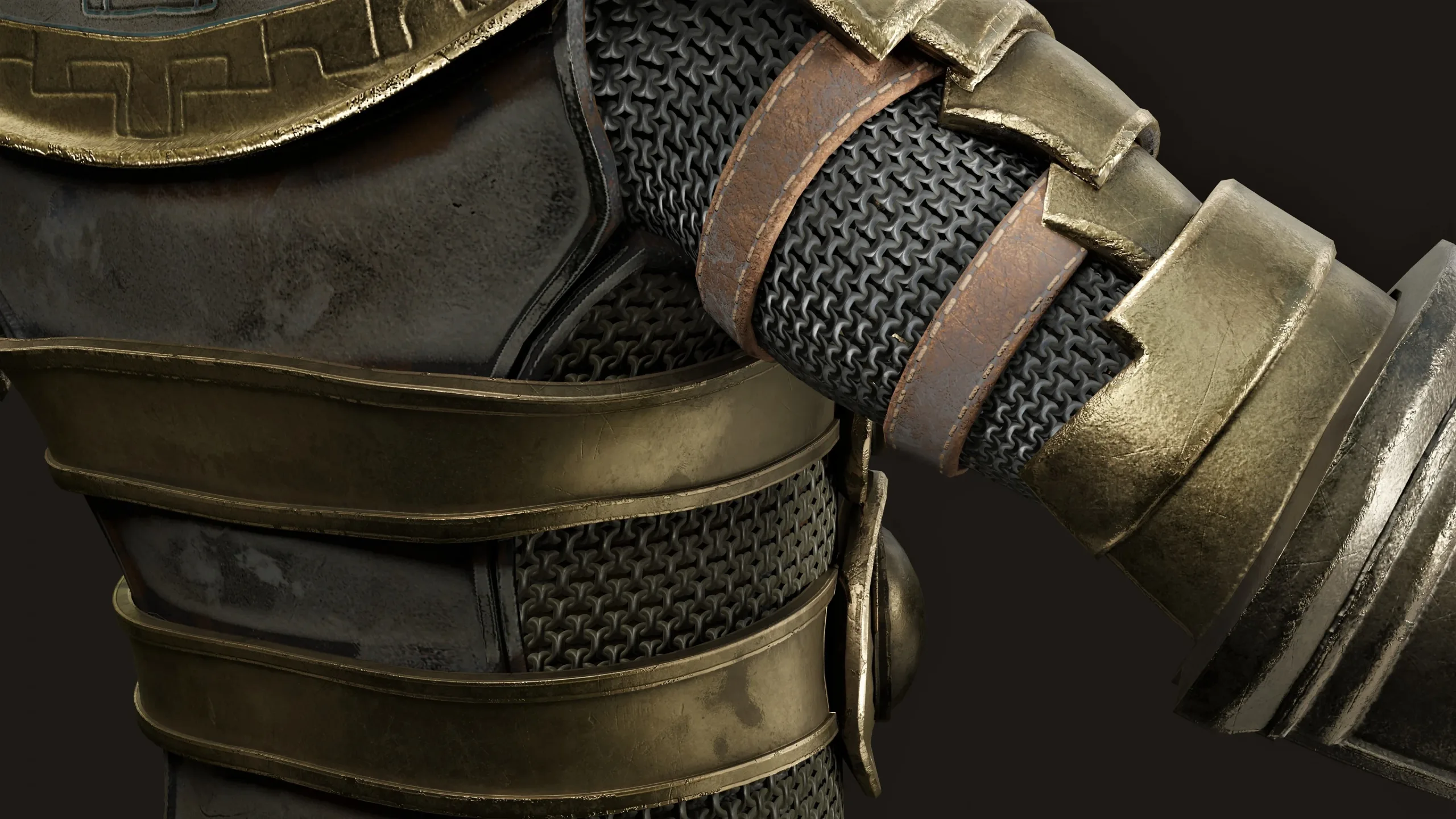 5x Seamless Chain Mail Textures - FlippedNormals