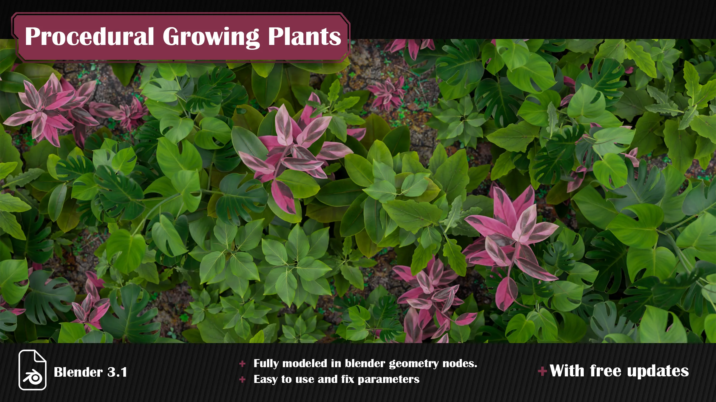 Procedural Growing Plants - FlippedNormals