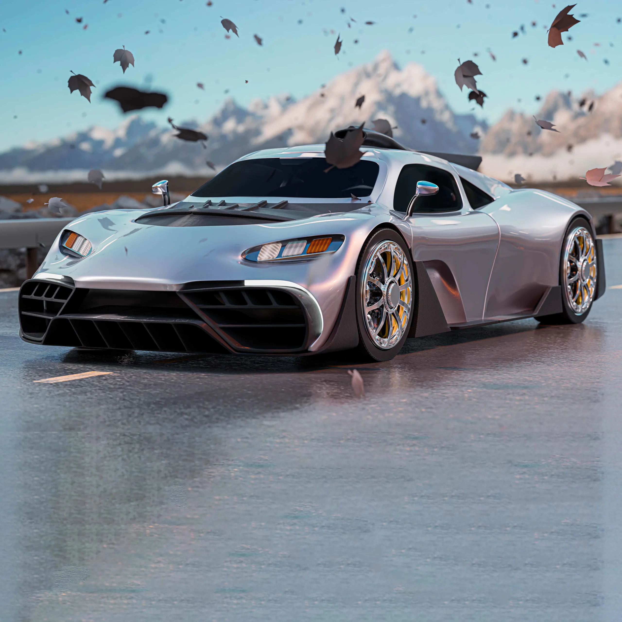 Mercedes-Benz AMG project one - FlippedNormals