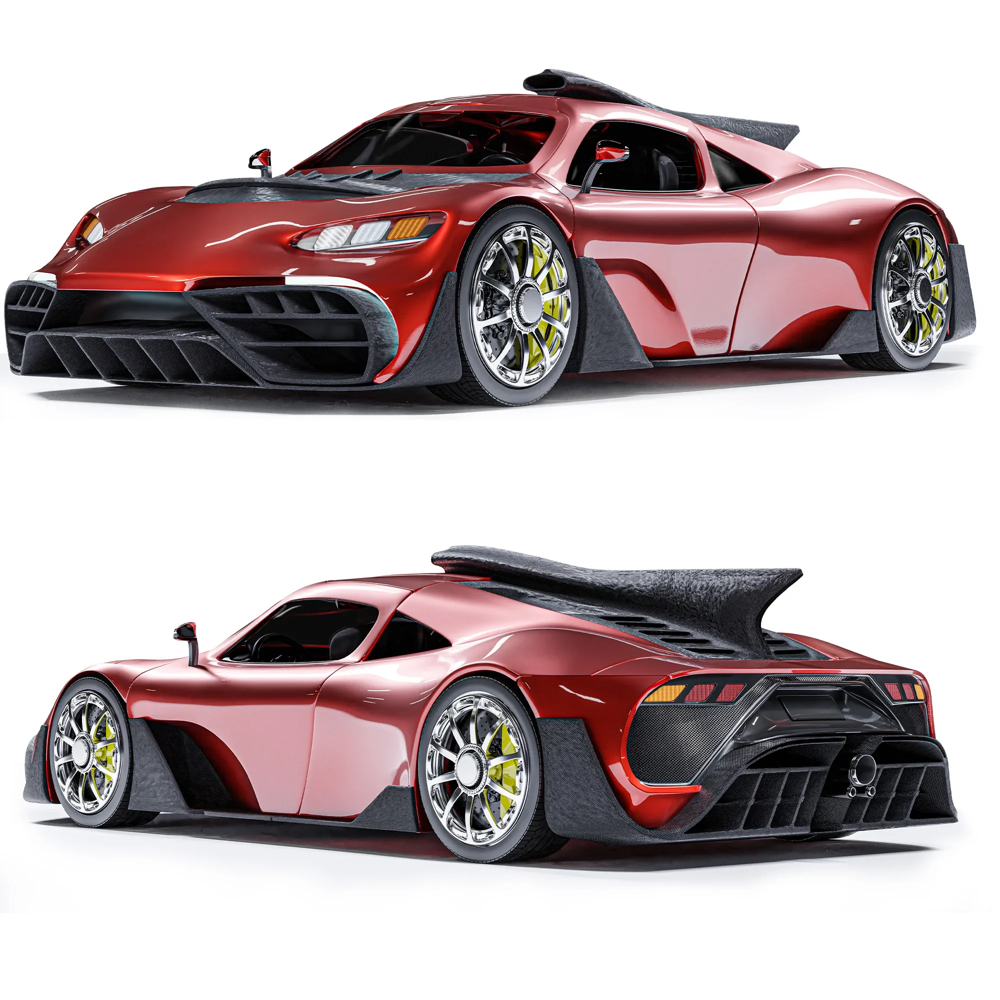 Mercedes-Benz AMG project one - FlippedNormals