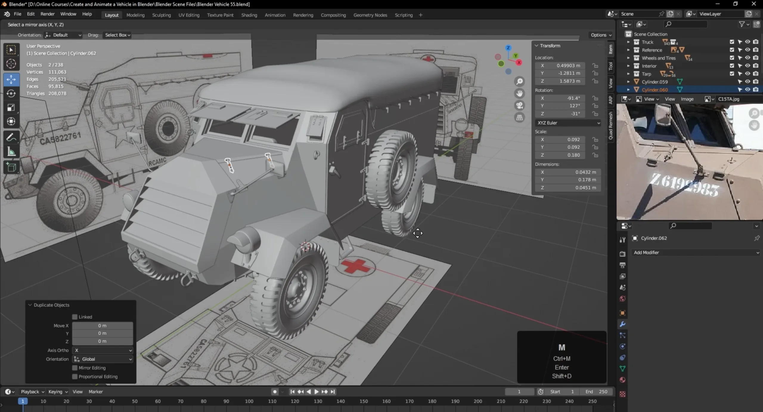Create and Animate a Vehicle with - FlippedNormals