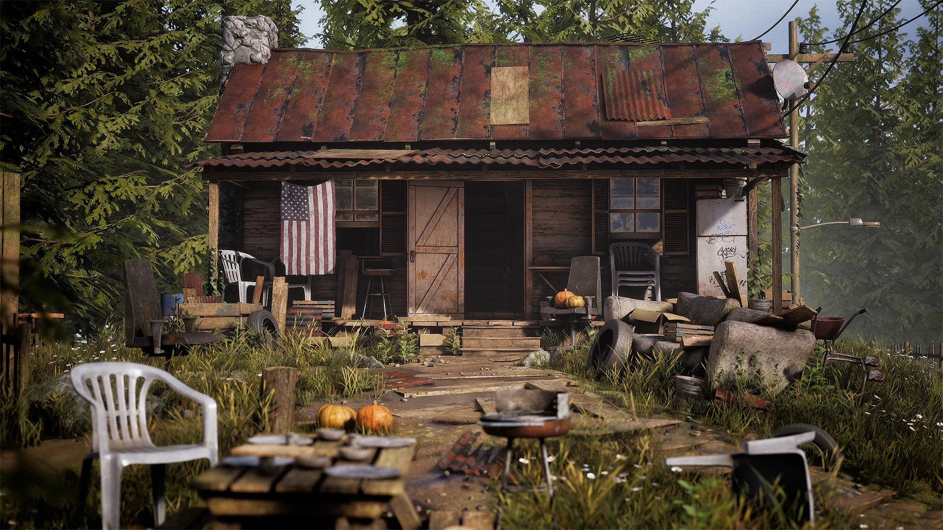 Modular Rural Cabin - Unreal Engine - FlippedNormals