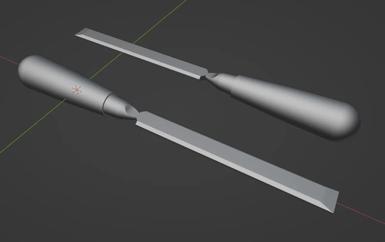 Chisel Nanite archviz and game - FlippedNormals