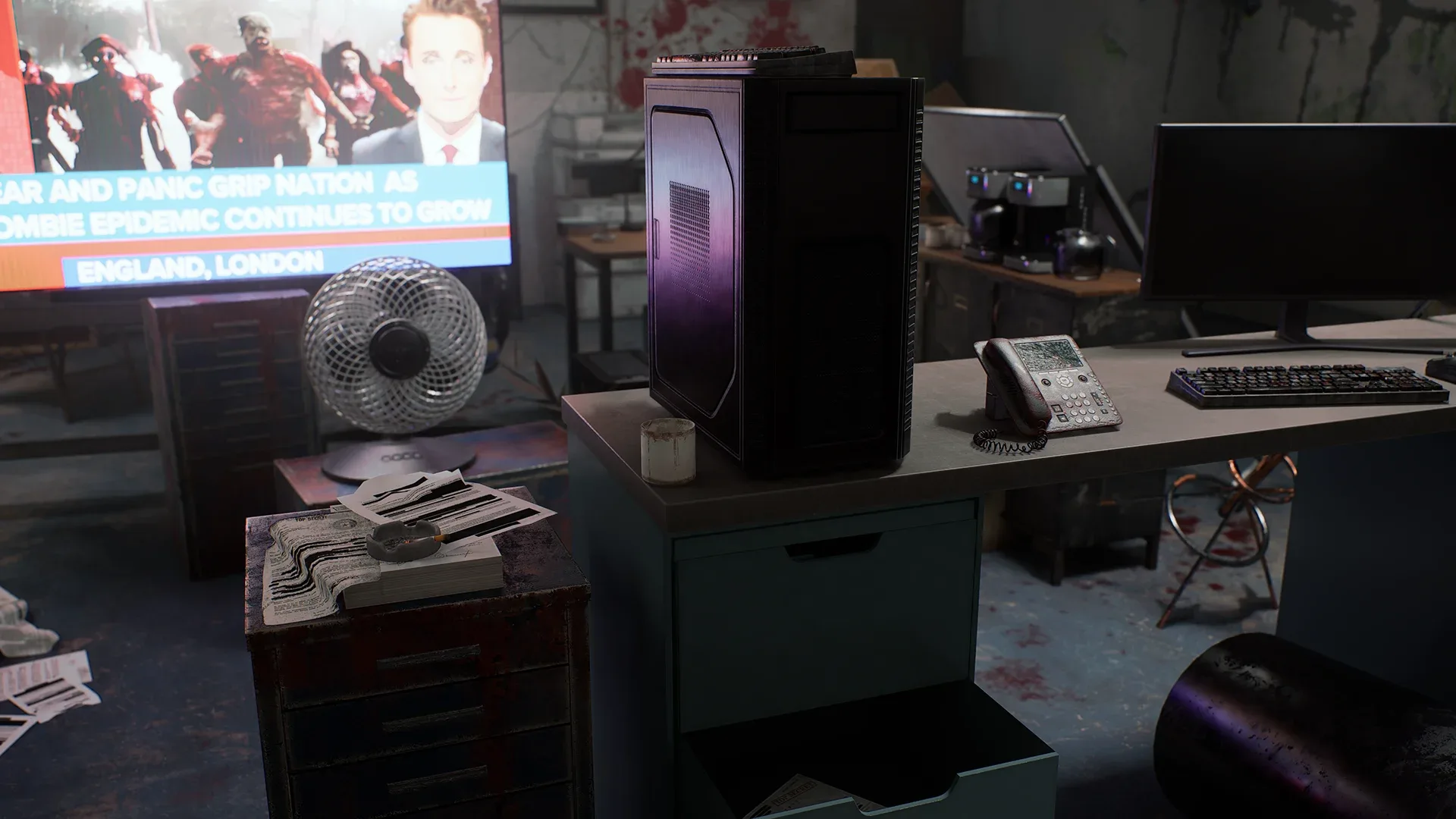 Post Apocalyptic office - FlippedNormals