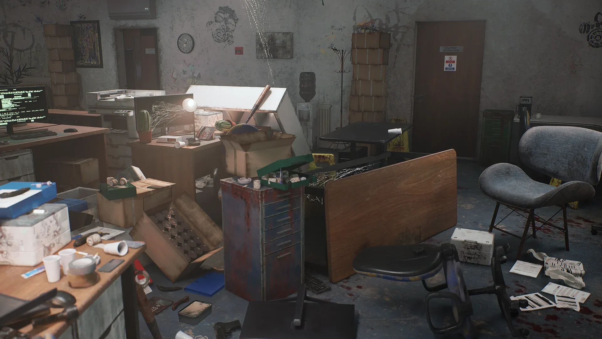 Post Apocalyptic office - FlippedNormals