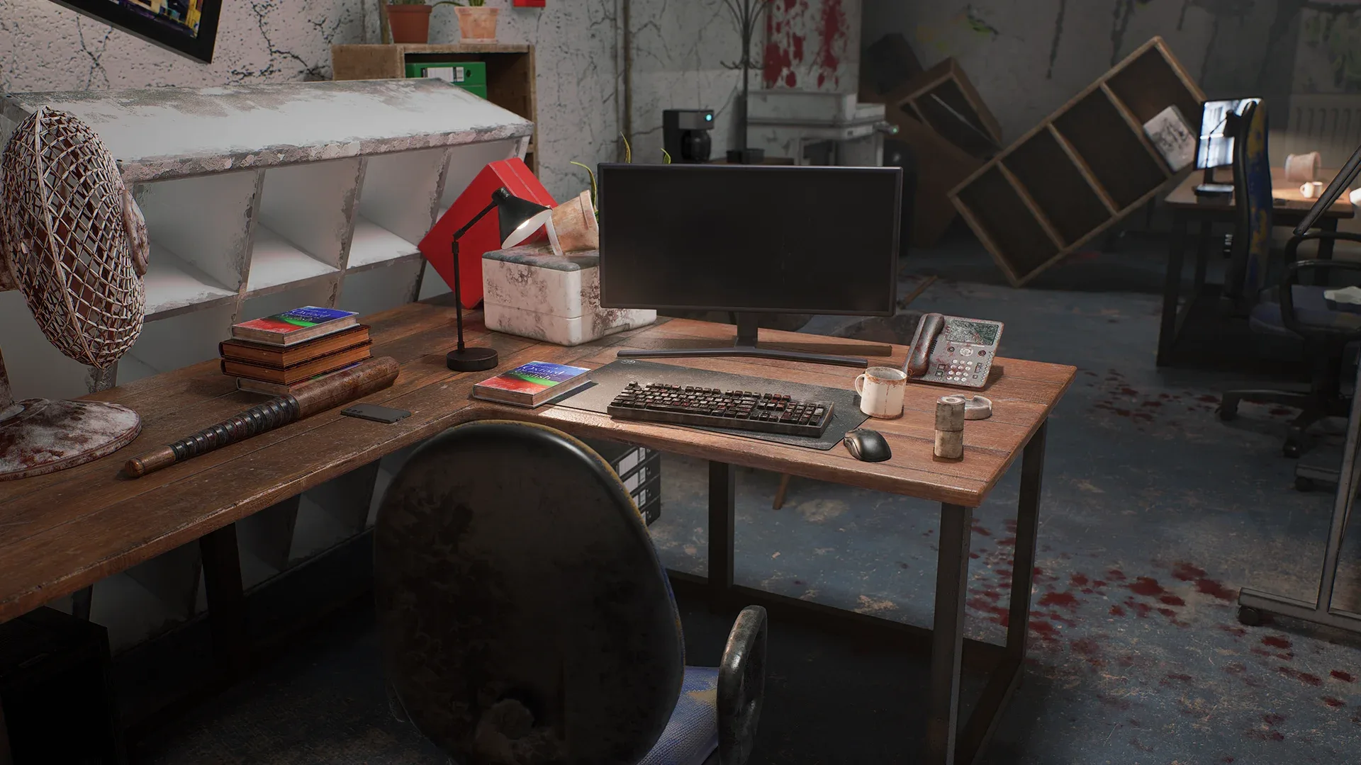 Post Apocalyptic office - FlippedNormals