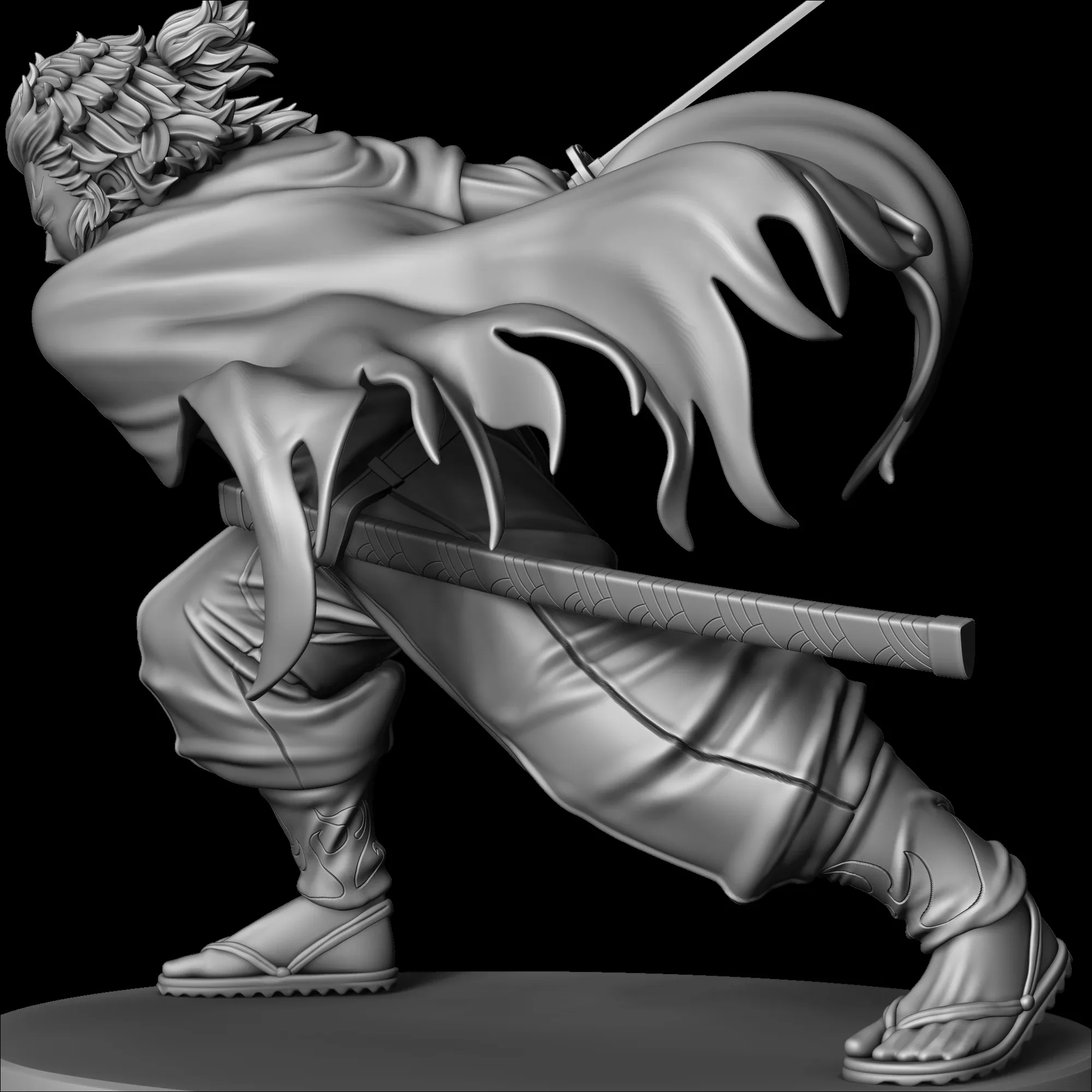 Rengoku - Demons Slayer 3D print - FlippedNormals