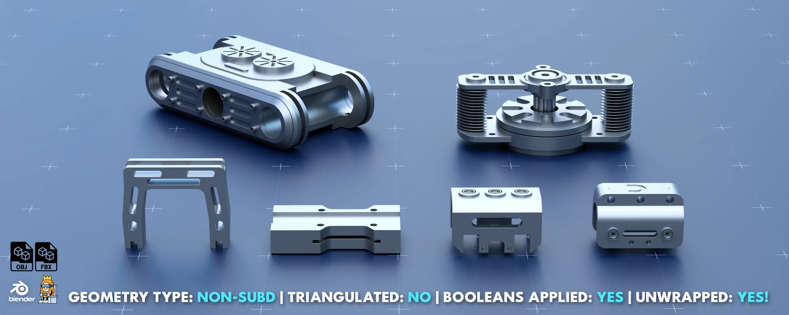 Factory Greeble Kitbash Pack #5 - FlippedNormals