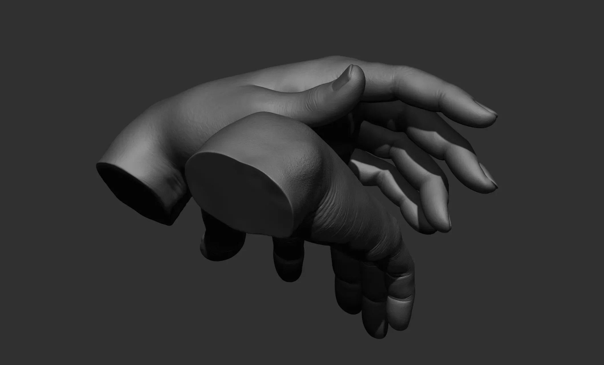 17 Female hand poses - FlippedNormals