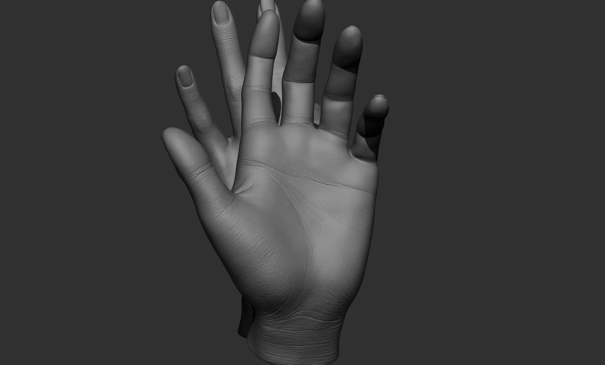 17 Female hand poses - FlippedNormals