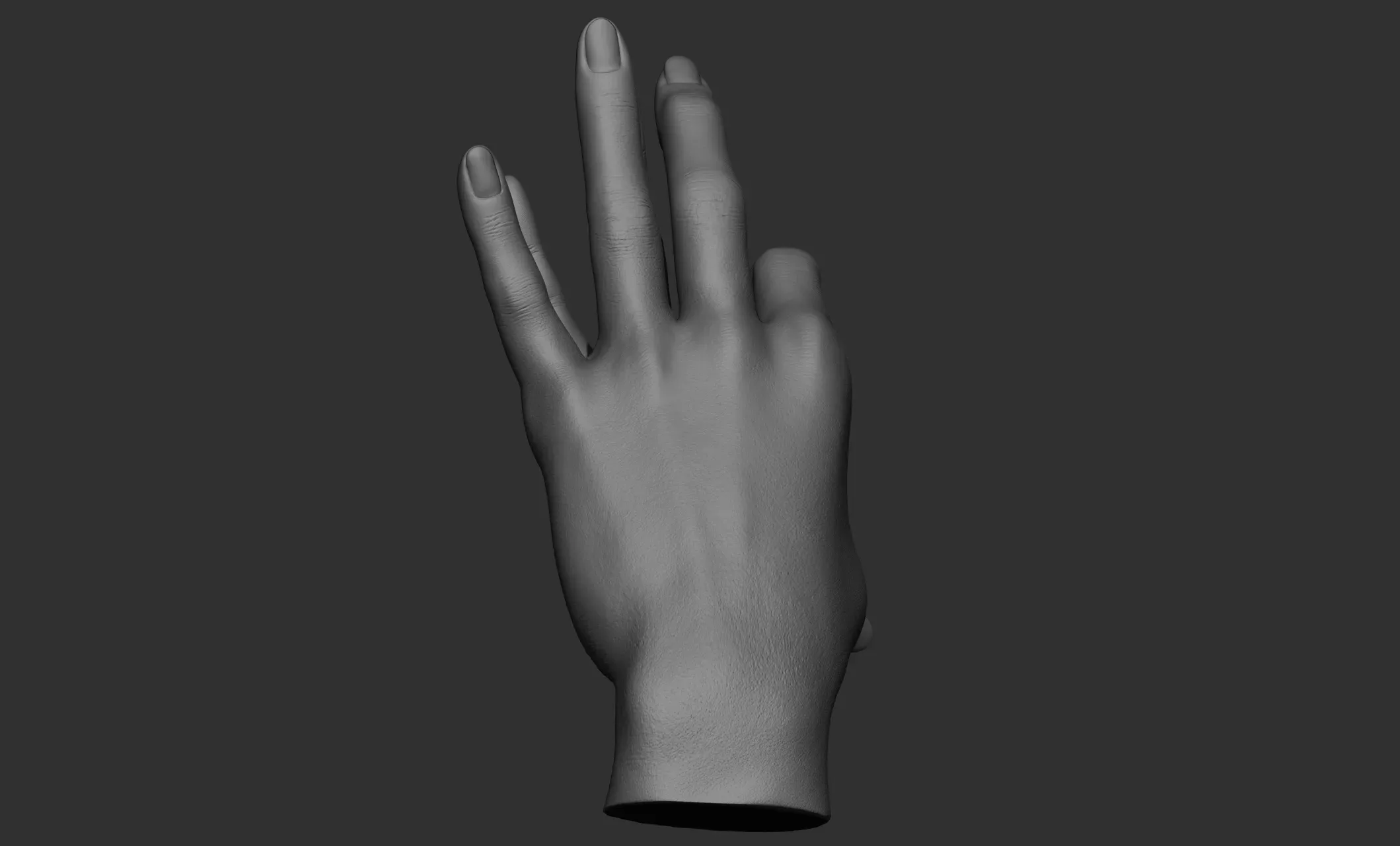 17 Female hand poses - FlippedNormals