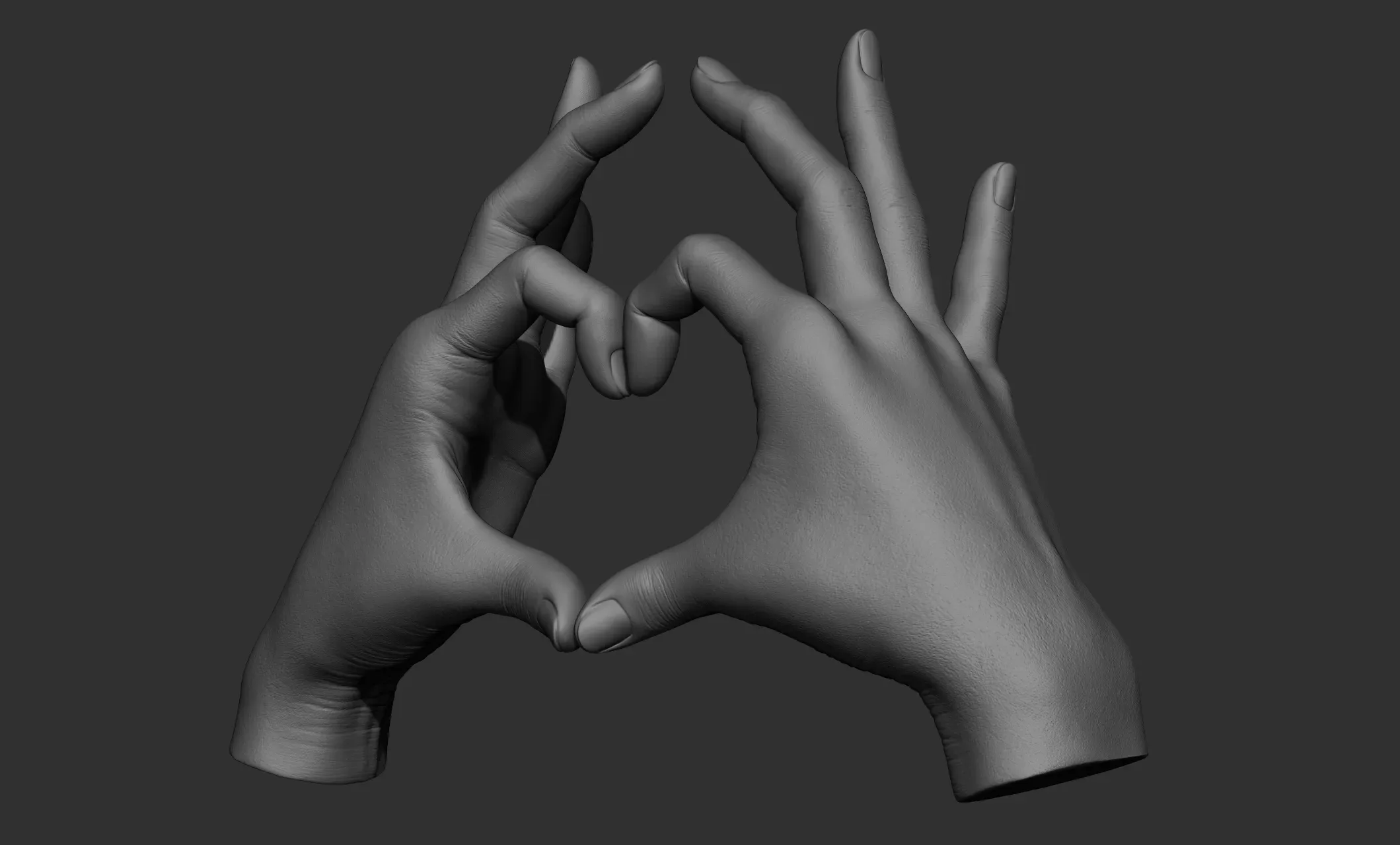 17 Female hand poses - FlippedNormals