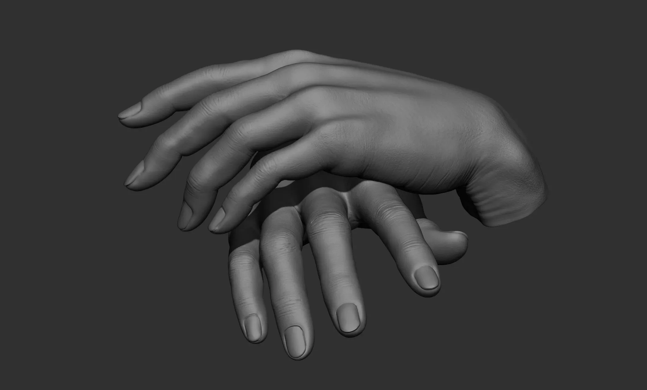 17 Female hand poses - FlippedNormals