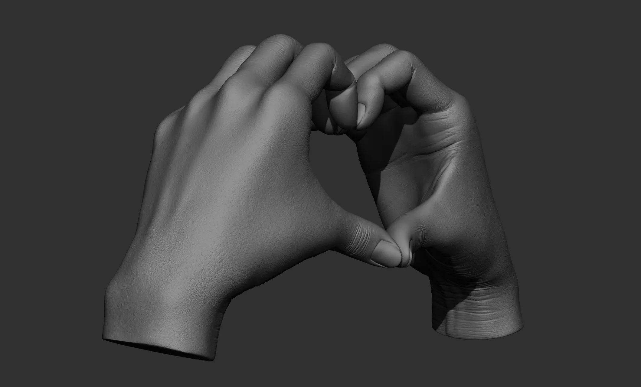 17 Female hand poses - FlippedNormals