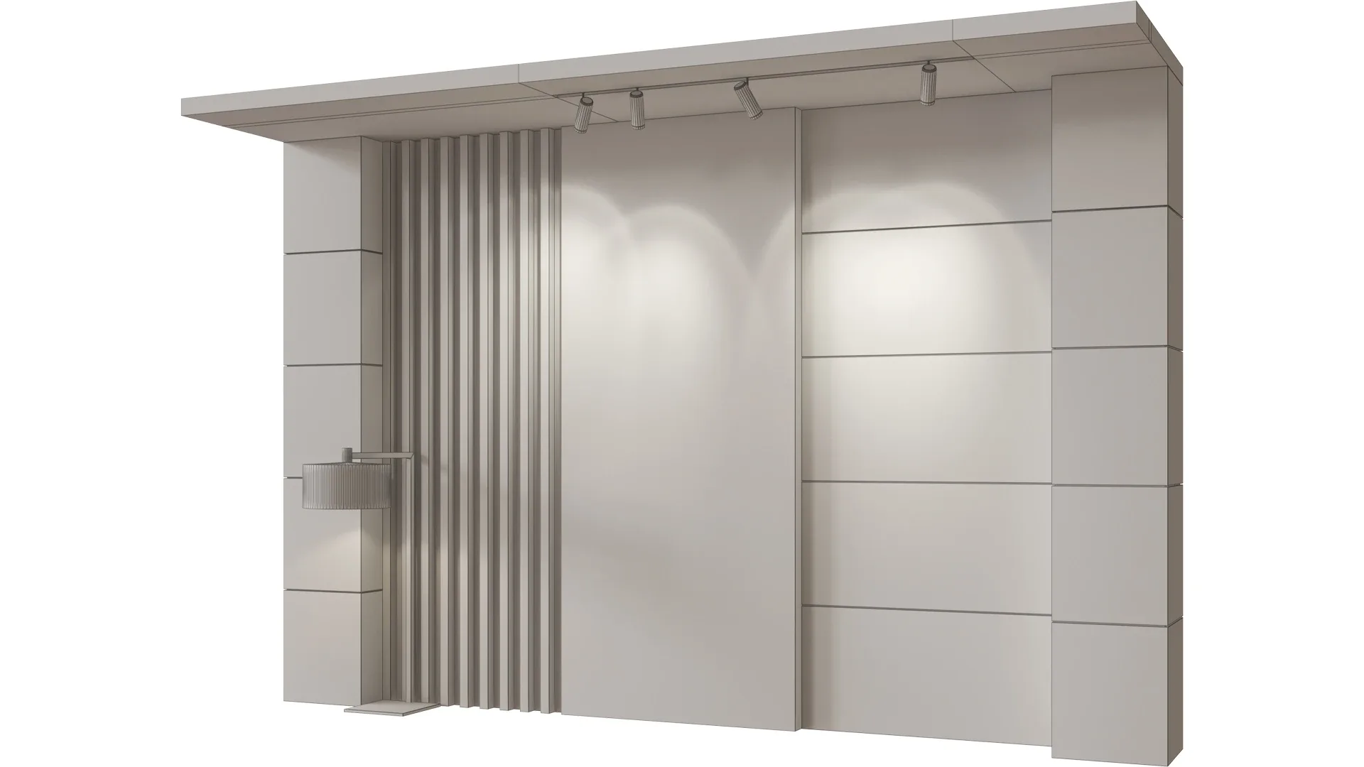 Decorative Wall Panel 02 - FlippedNormals