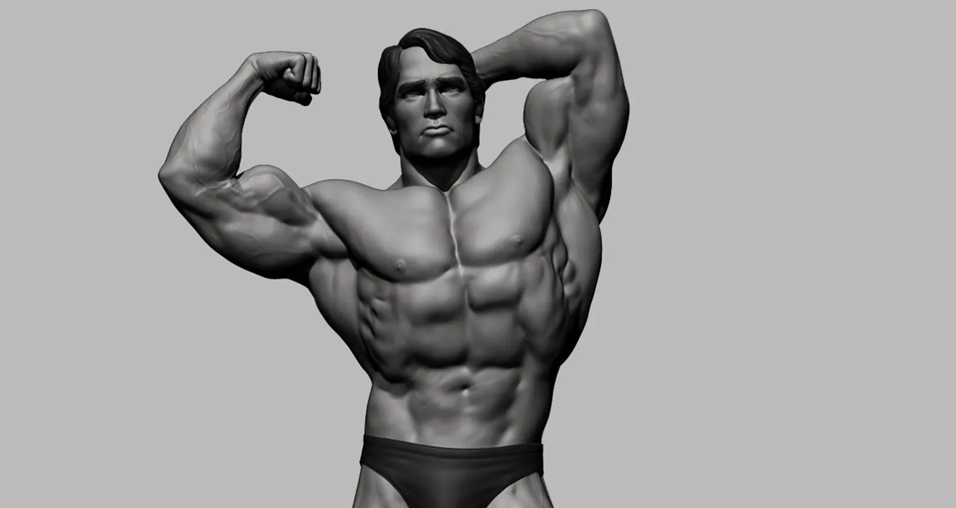11 Poses of Arnold Schwarzenegger - FlippedNormals