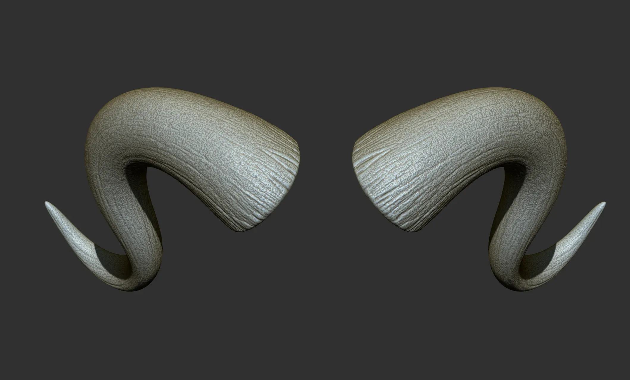 24 - Creature+Monster+Demon Horns - FlippedNormals