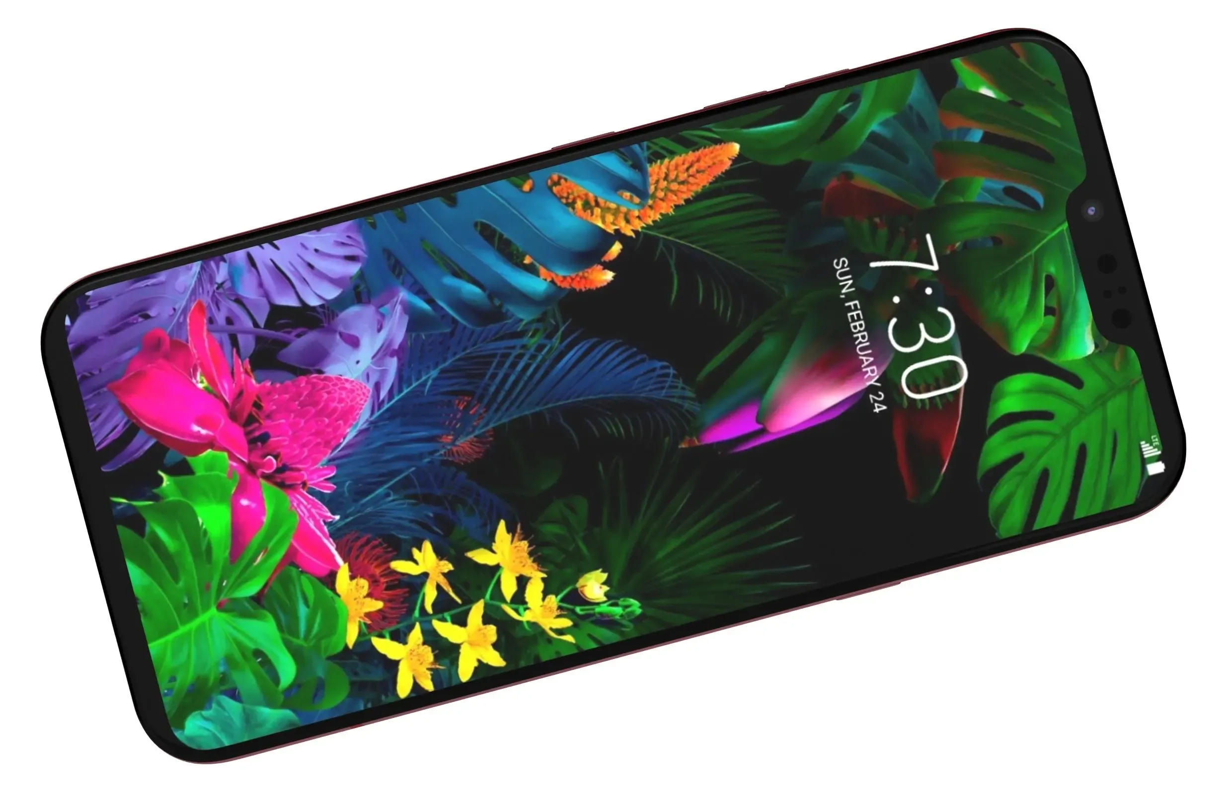 LG G8 ThinQ Red - FlippedNormals