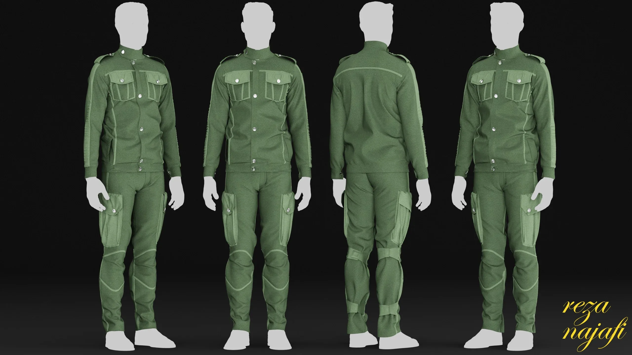 Men's complete work clothes for - FlippedNormals