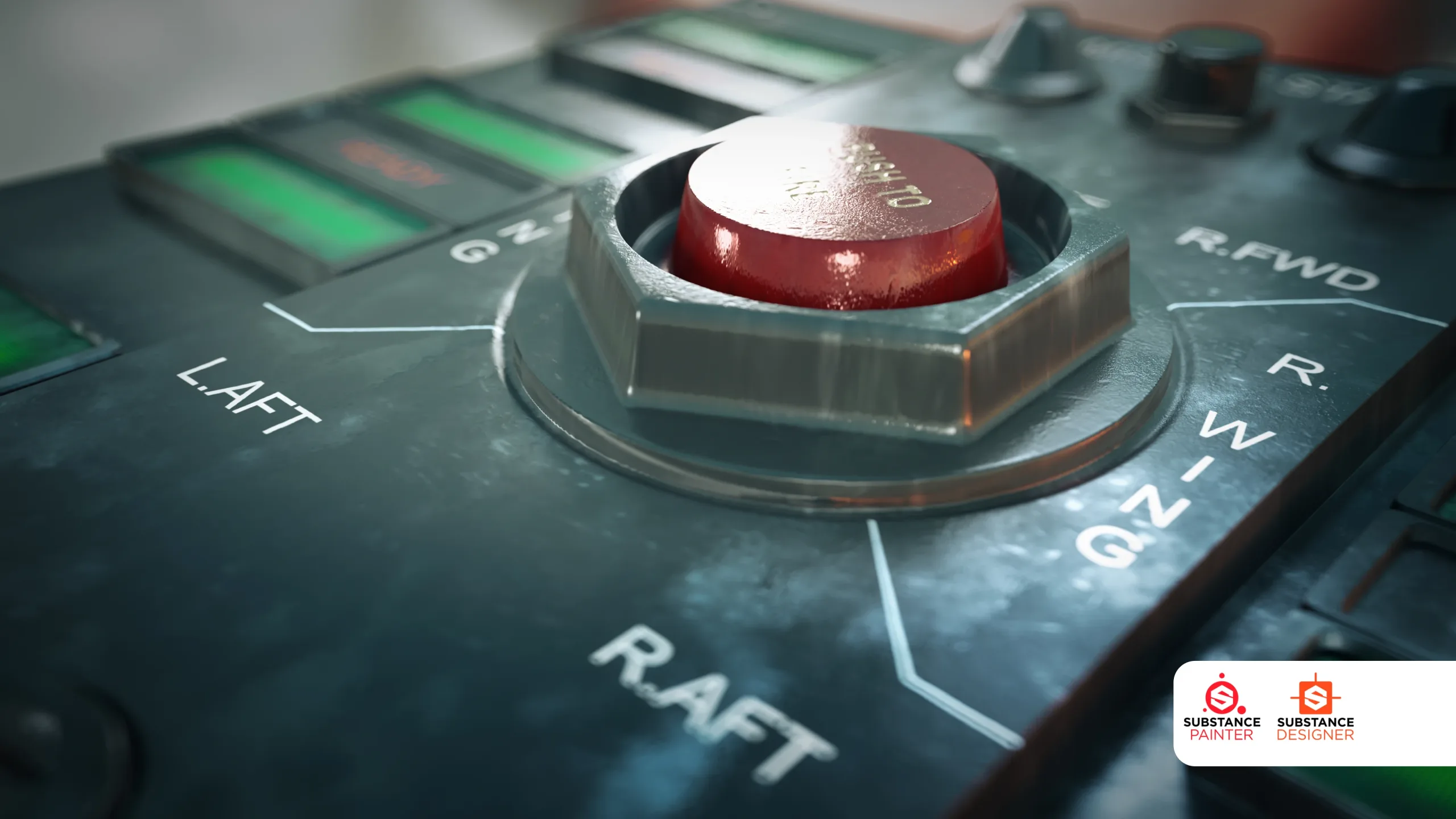 5 Control Panel Material - FlippedNormals