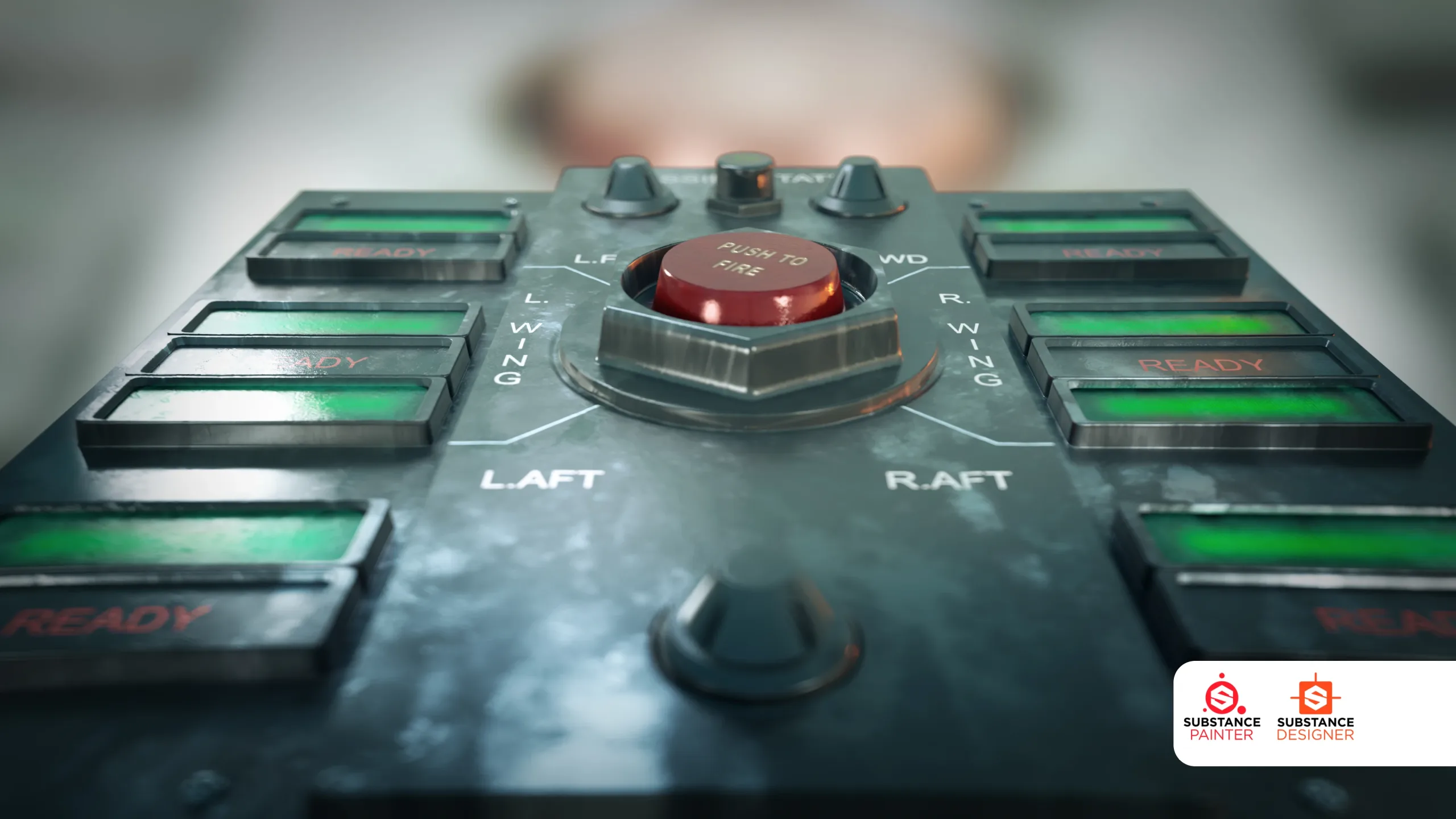 5 Control Panel Material - FlippedNormals