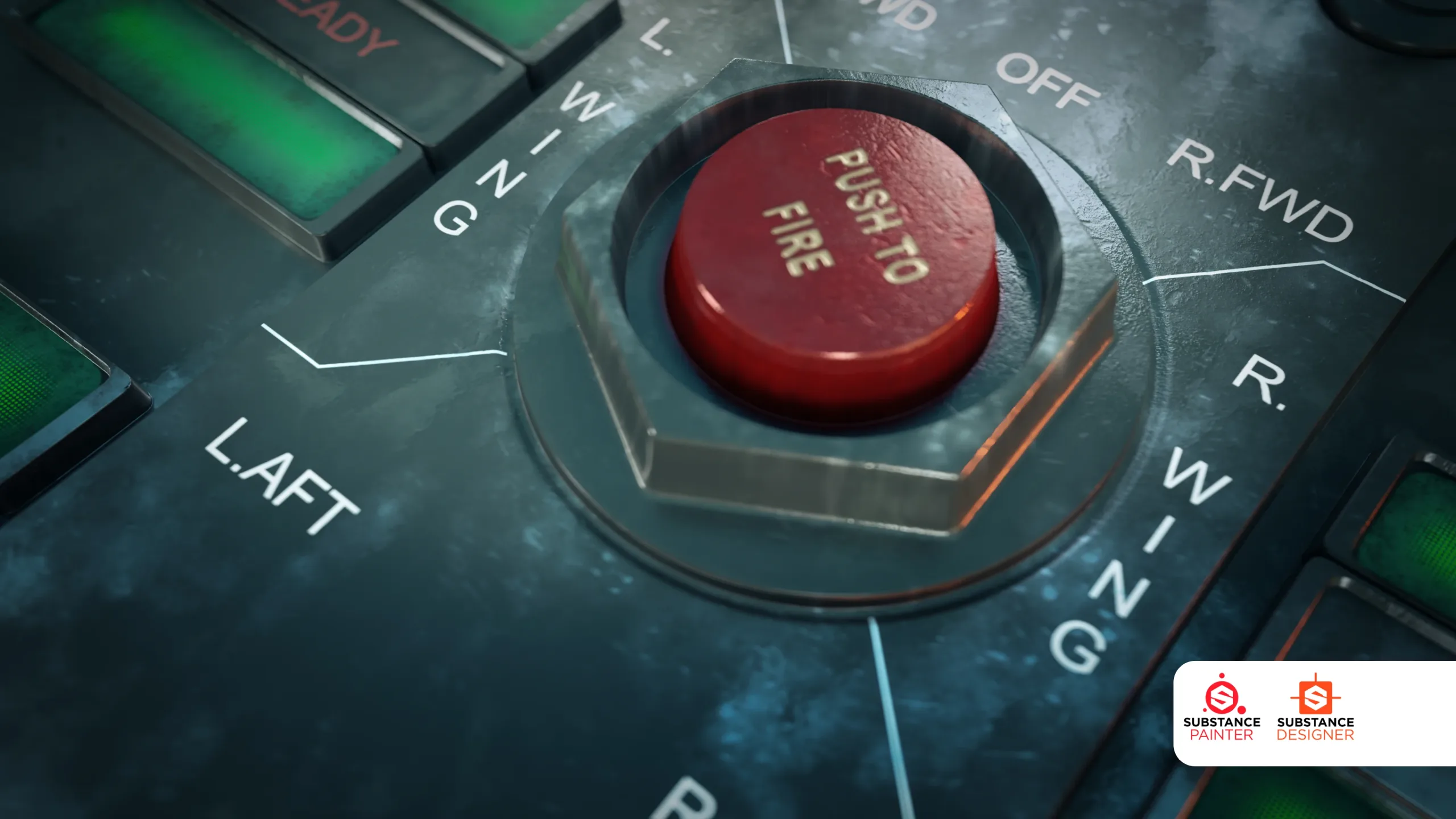 5 Control Panel Material - FlippedNormals