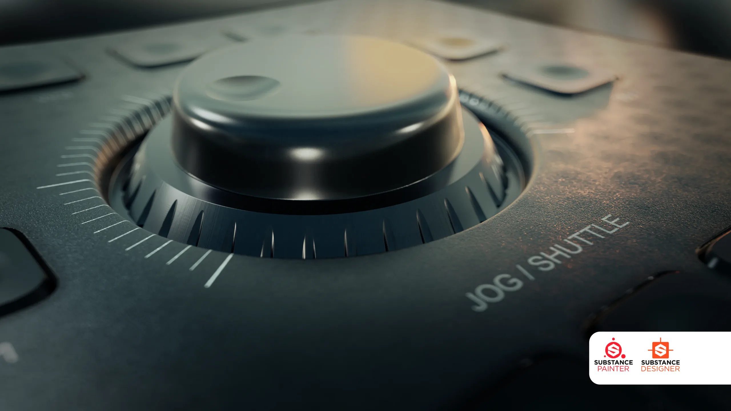 5 Control Panel Material - FlippedNormals