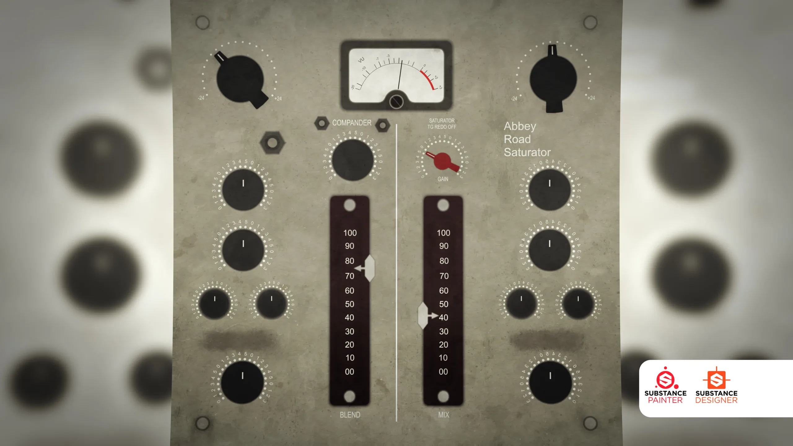5 Control Panel Material - FlippedNormals