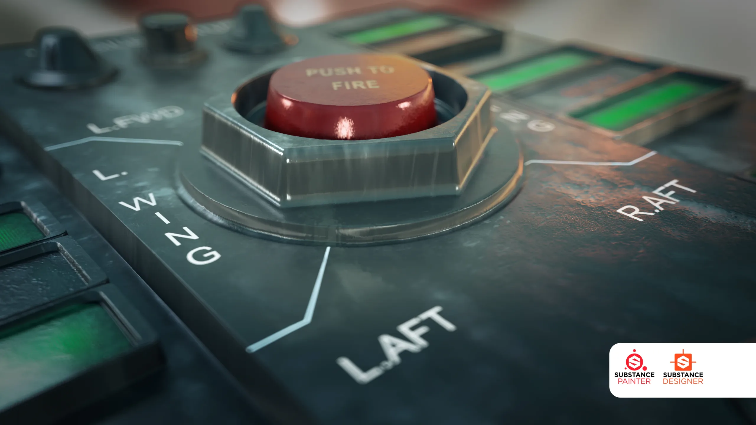 5 Control Panel Material - FlippedNormals