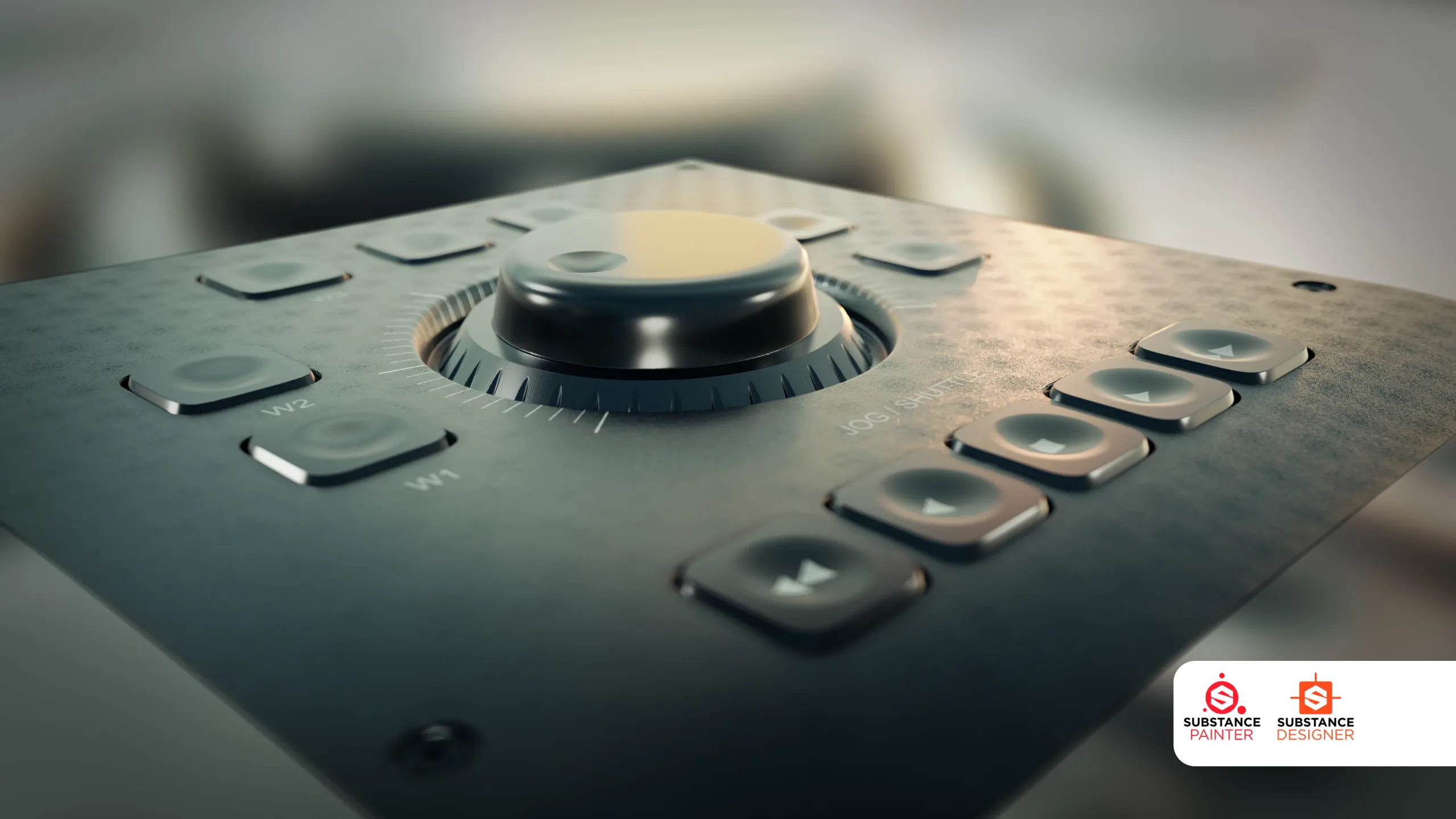 5 Control Panel Material - FlippedNormals