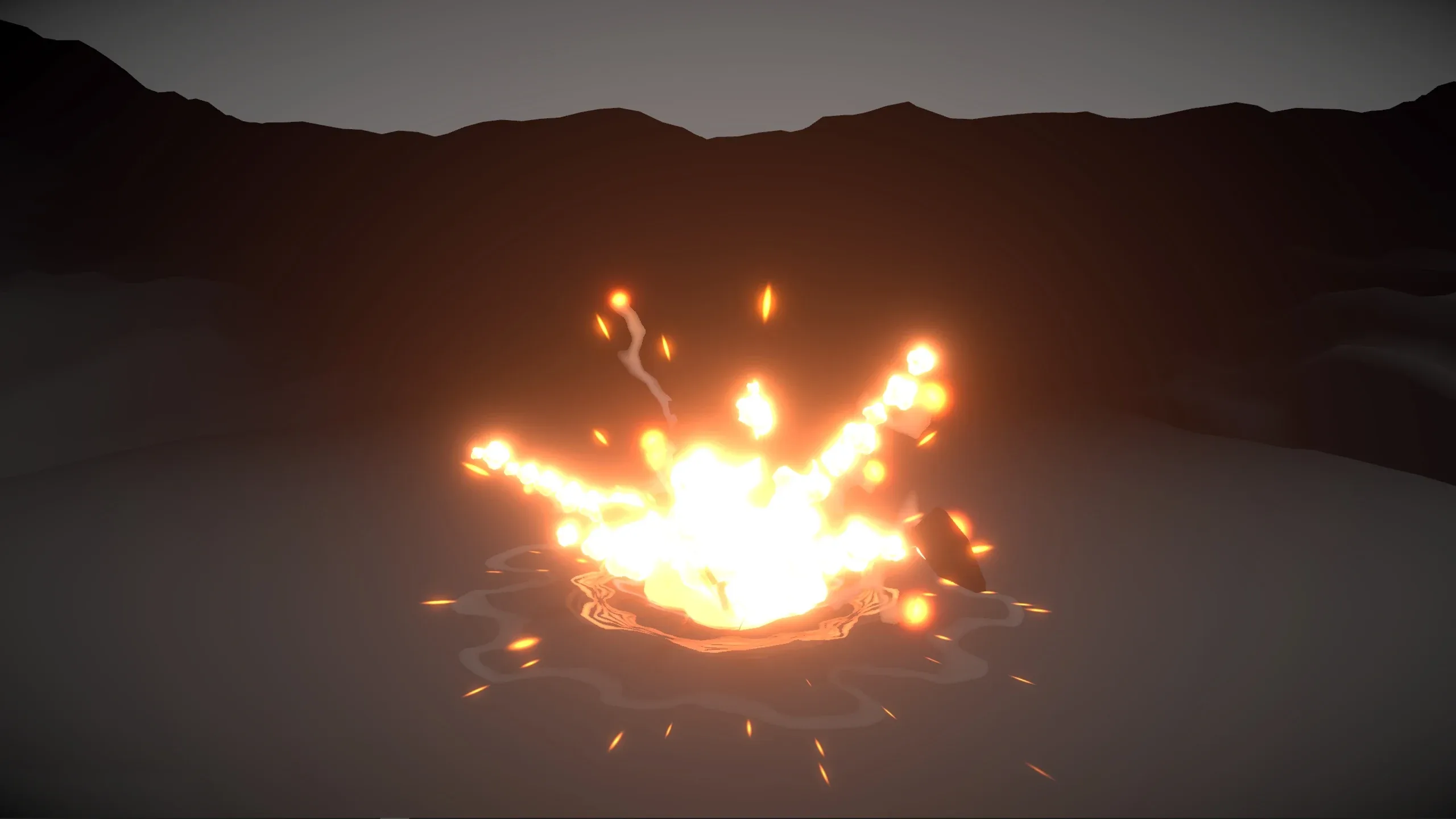 Unique Stylized Explosions Vol - FlippedNormals