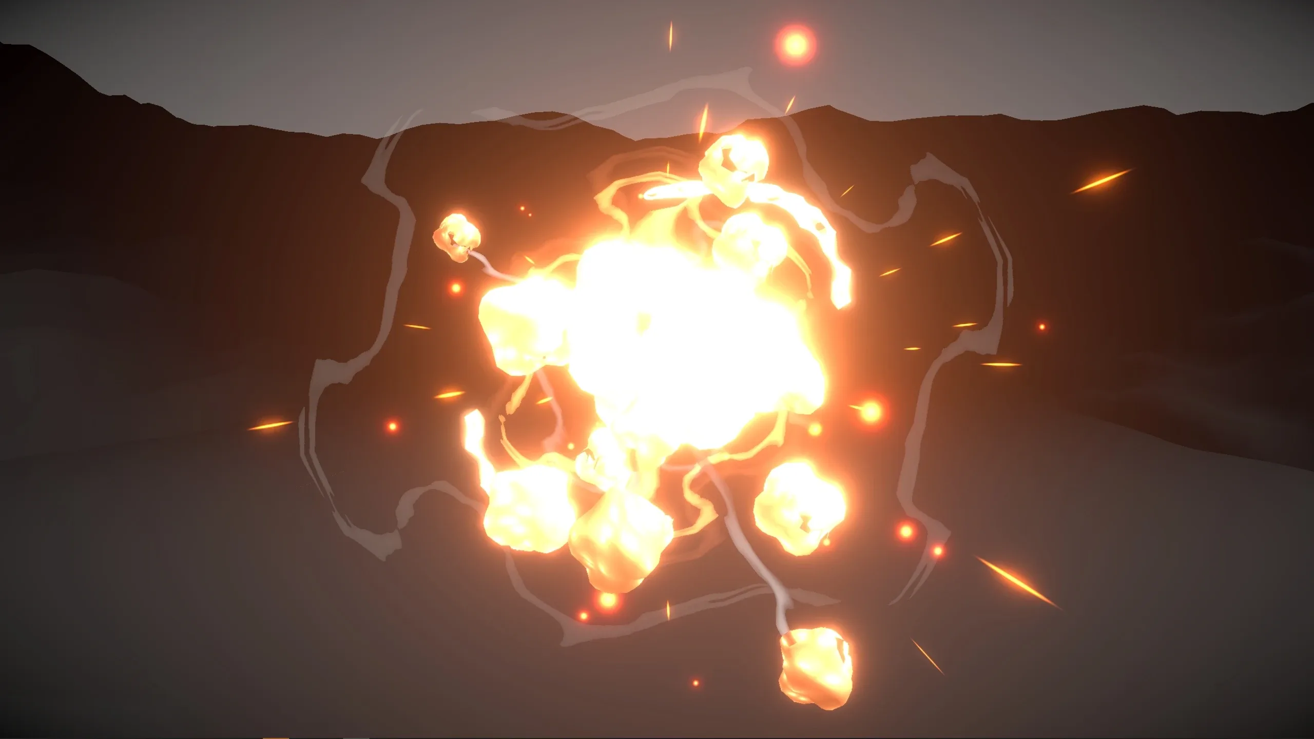 Unique Stylized Explosions Vol - FlippedNormals