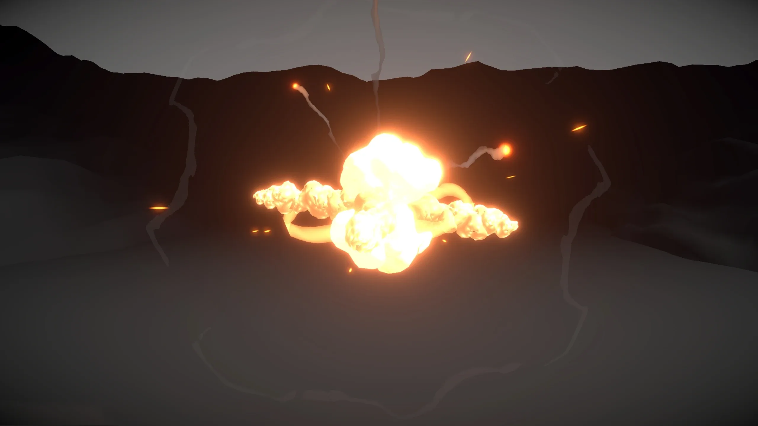 Unique Stylized Explosions Vol - FlippedNormals
