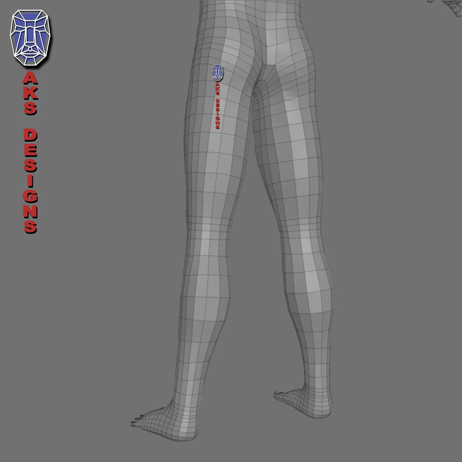 Cartoon boy body v6 - FlippedNormals