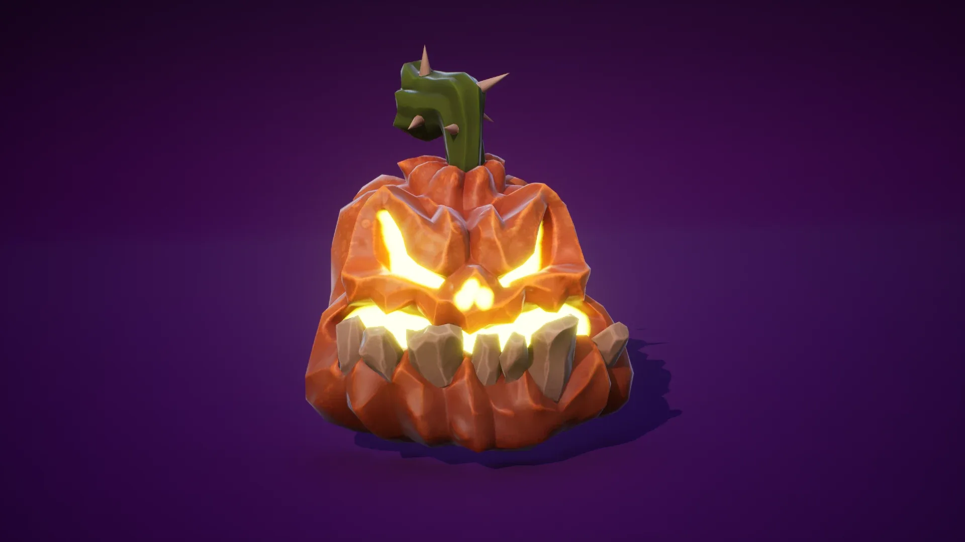 Creepy Pumpkin Rig - FlippedNormals