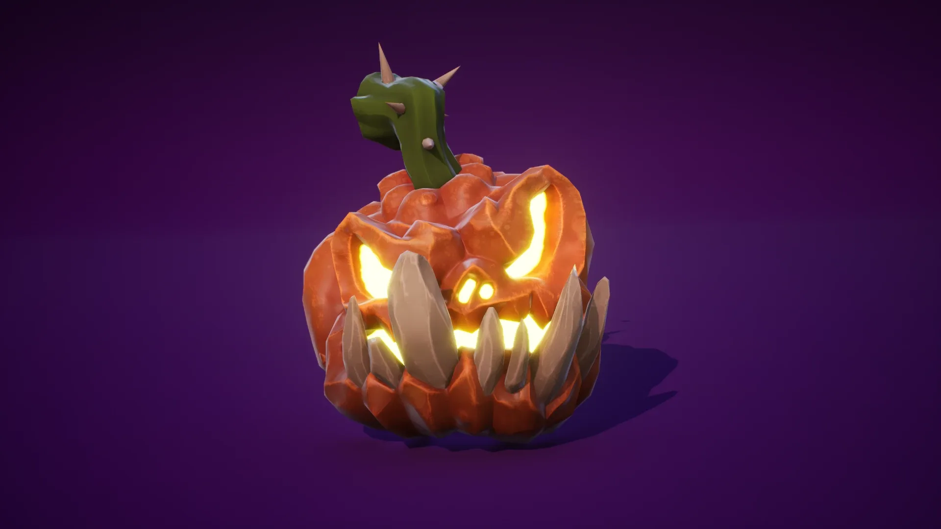 Creepy Pumpkin Rig - FlippedNormals