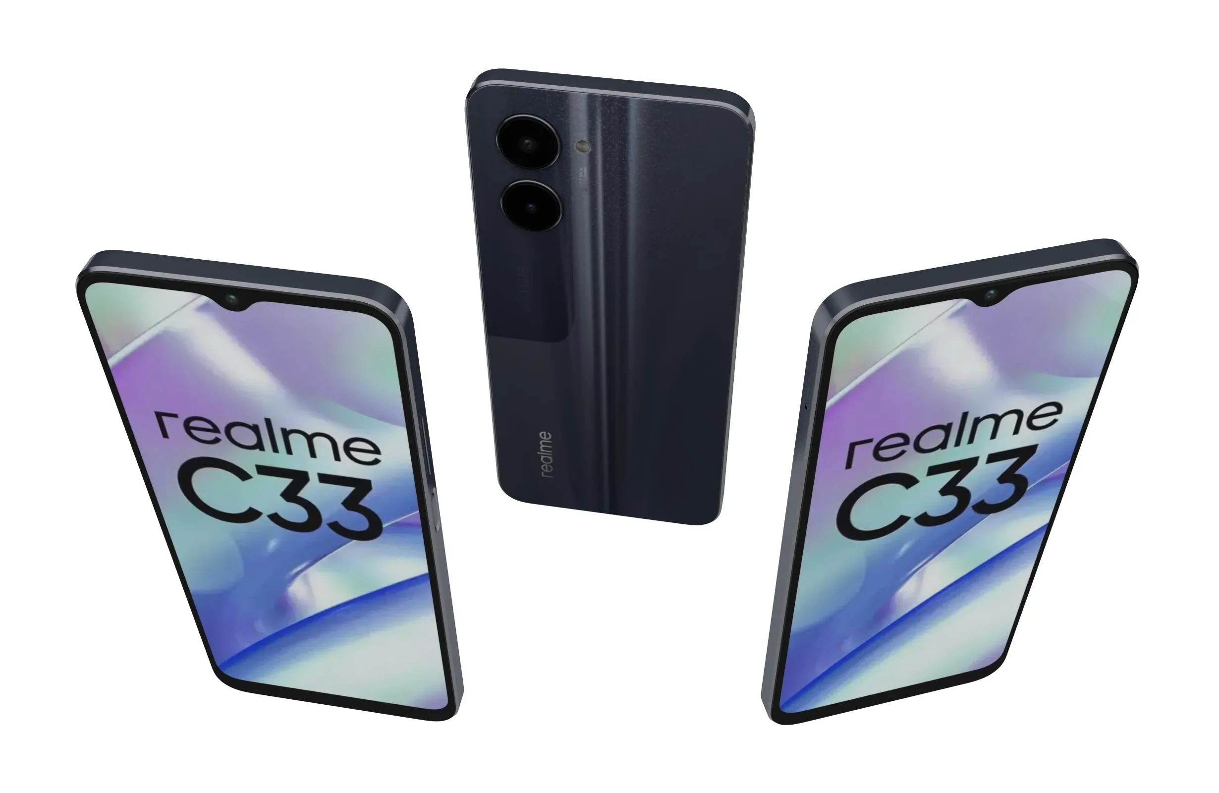 Realme C33 2023 Black - FlippedNormals