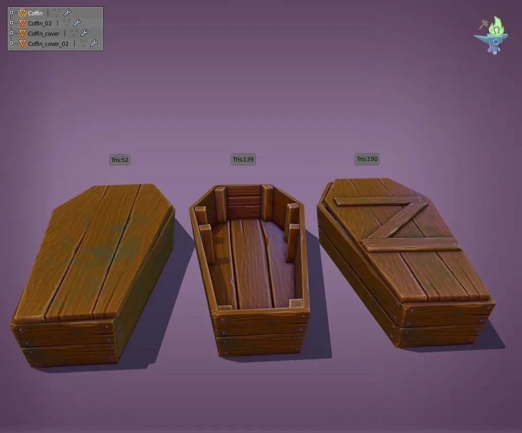 Game ready Coffin - FlippedNormals