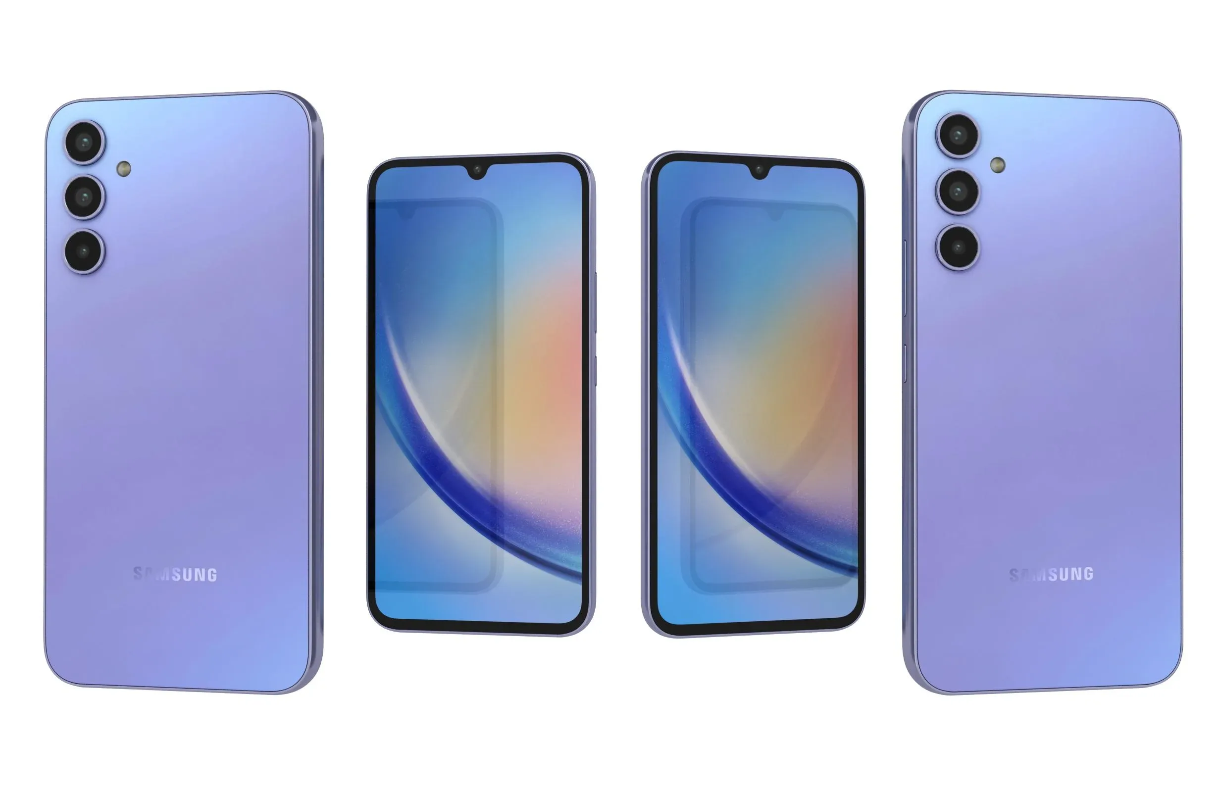 Samsung Galaxy A34 All Colors - FlippedNormals