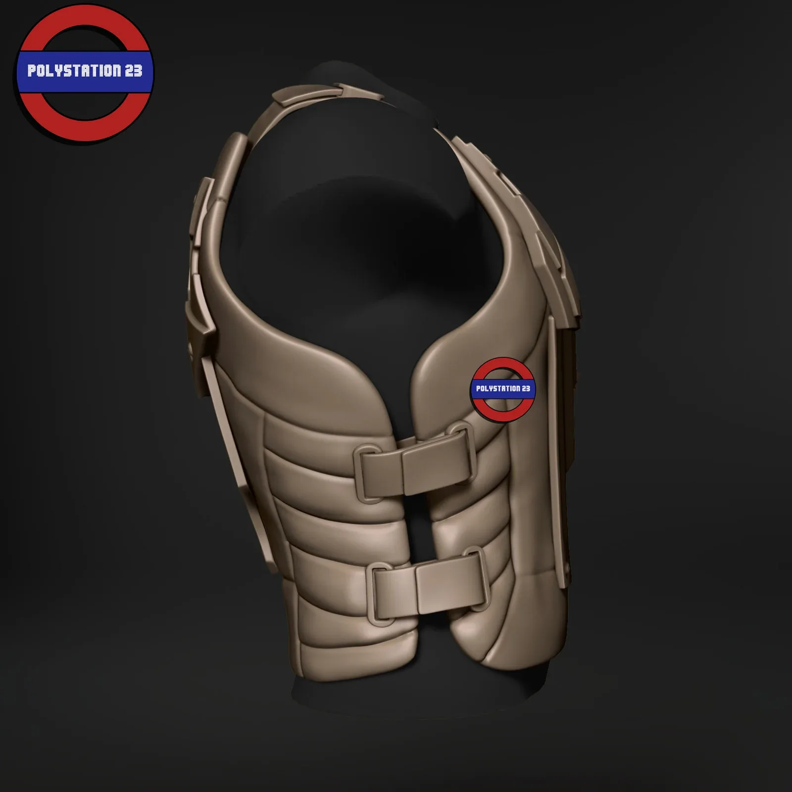 Sci fi character Torso armour v8 - FlippedNormals