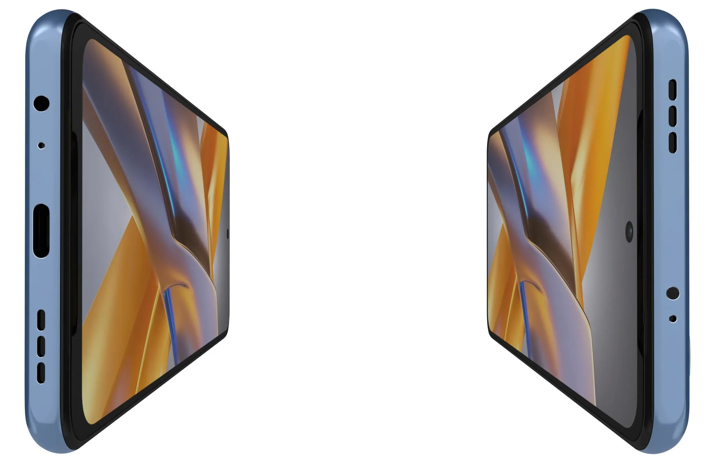 Xiaomi Poco M5s Blue - FlippedNormals