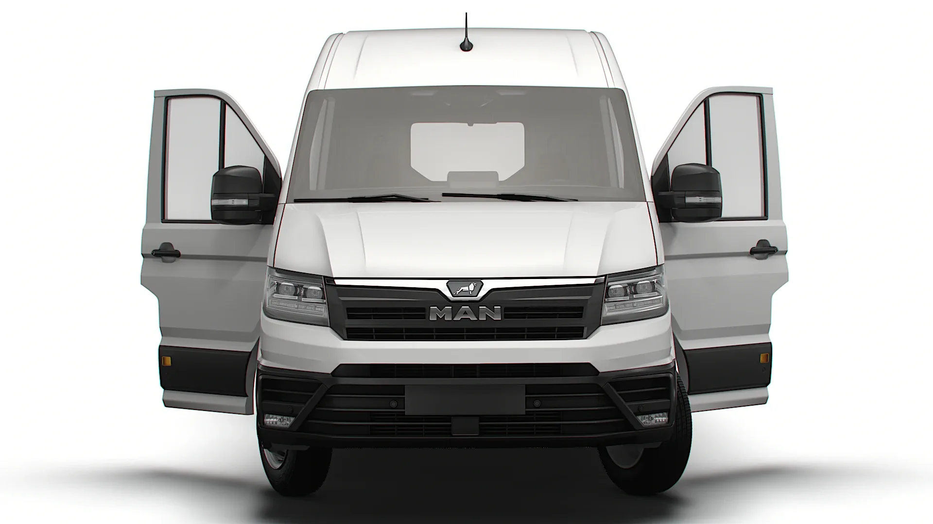 MAN TGE Panel Van L3H2 HQ Interior - FlippedNormals