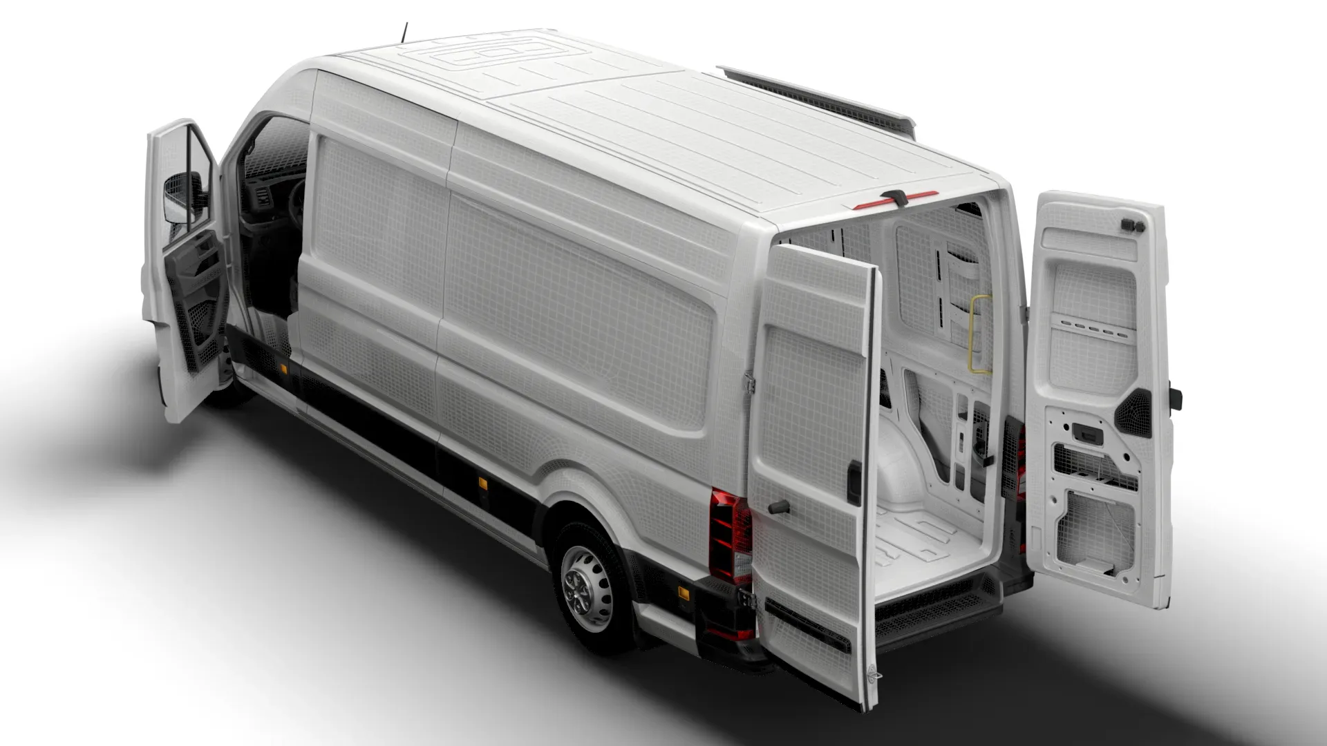 MAN TGE Panel Van L3H2 HQ Interior - FlippedNormals