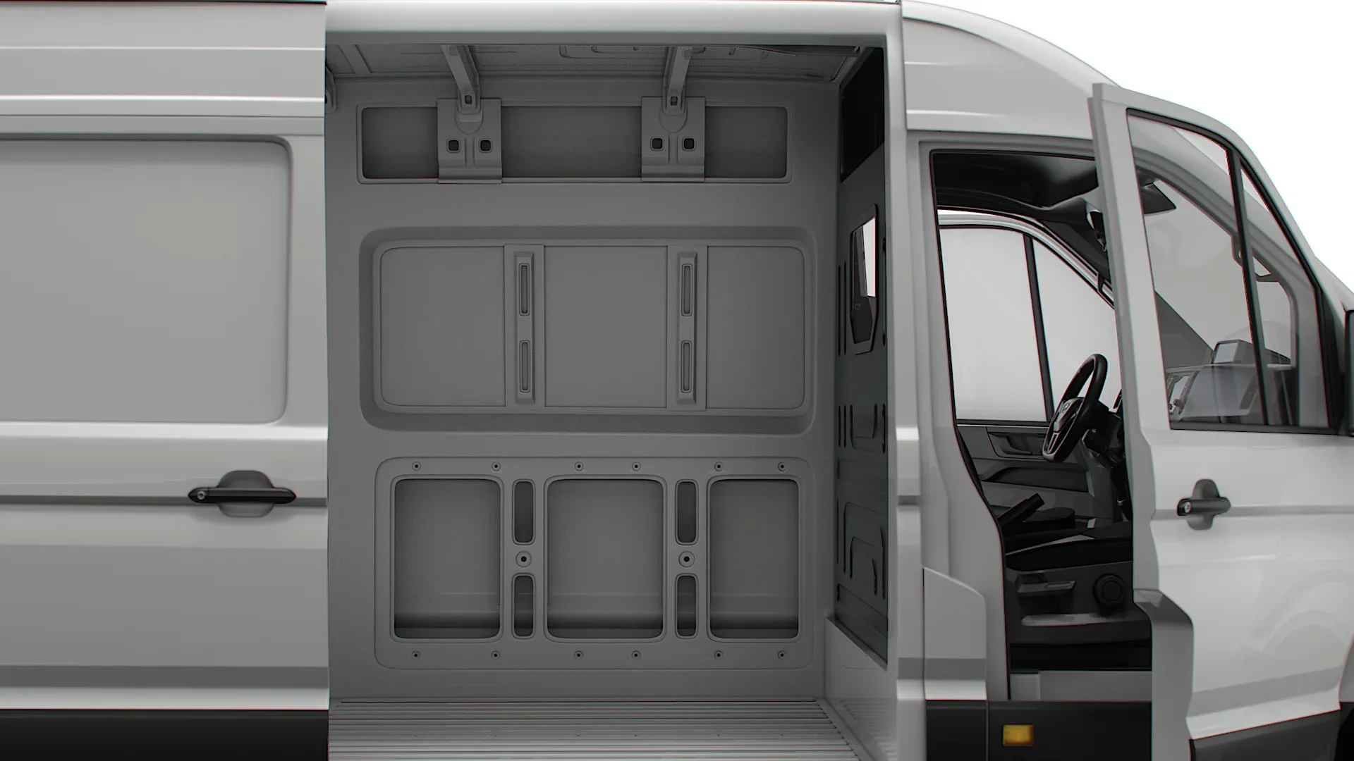 MAN TGE Panel Van L3H2 HQ Interior - FlippedNormals