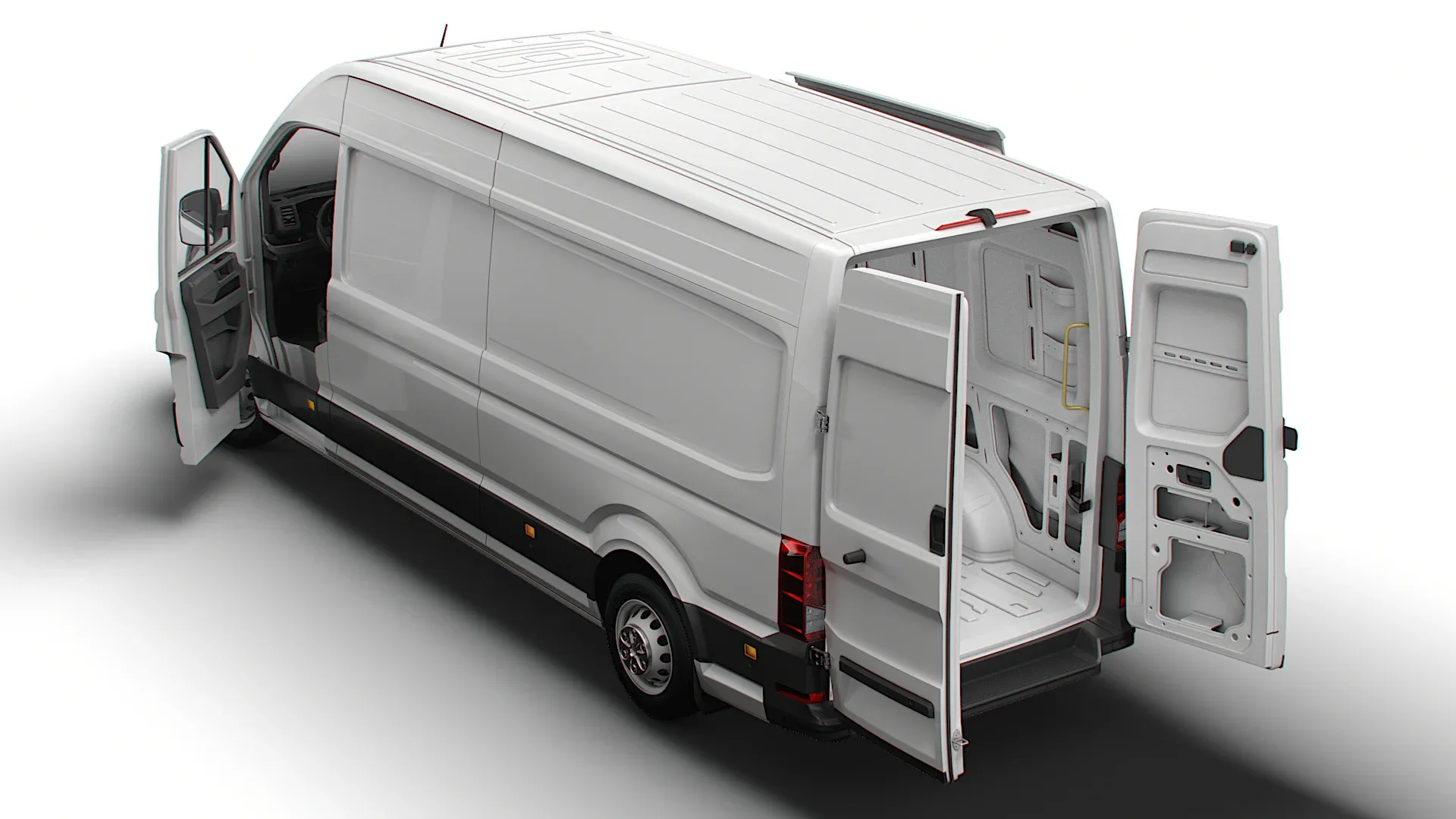 MAN TGE Panel Van L3H2 HQ Interior - FlippedNormals